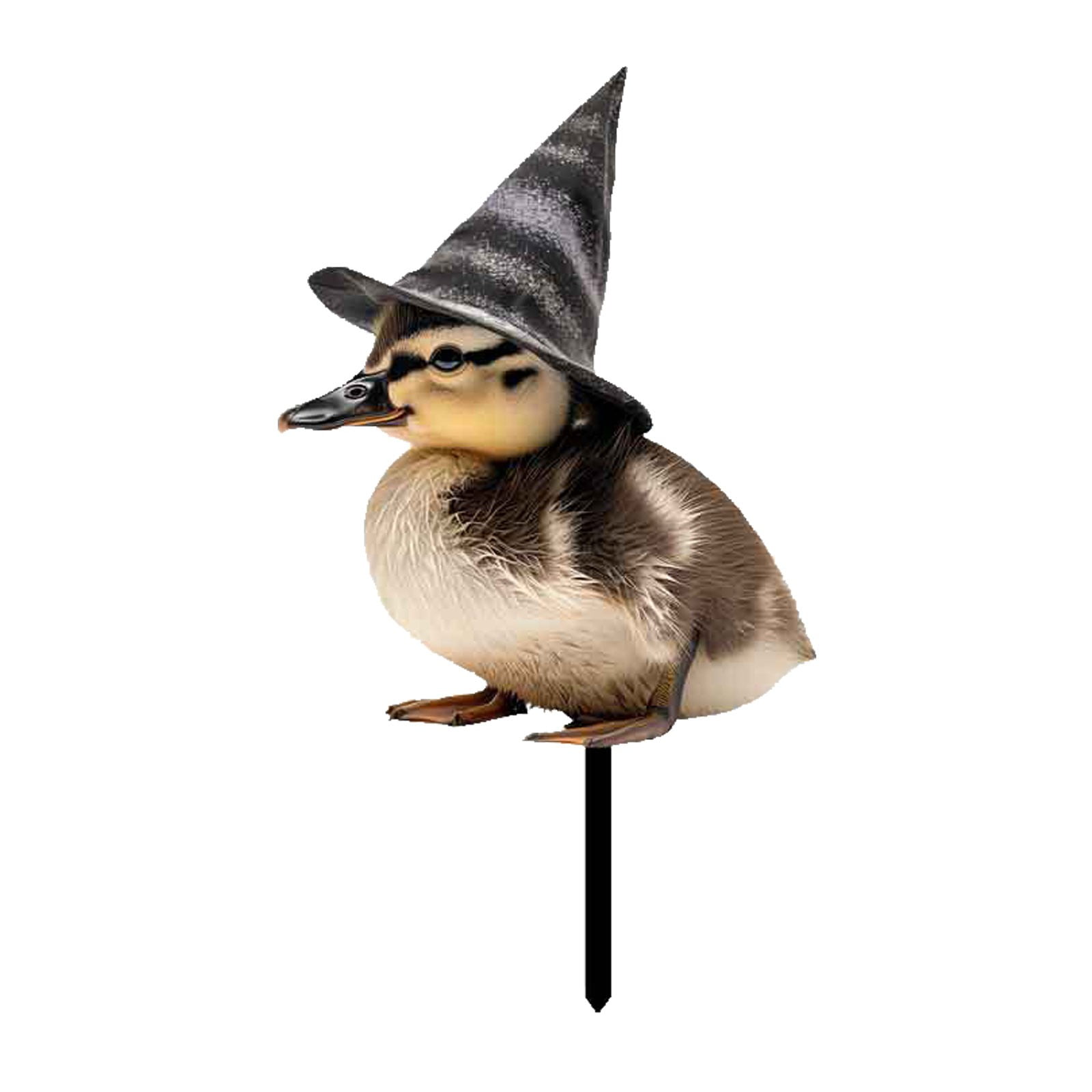 Garden Decorations Metal Ground Insert And Duckling Outdoor Garden ...