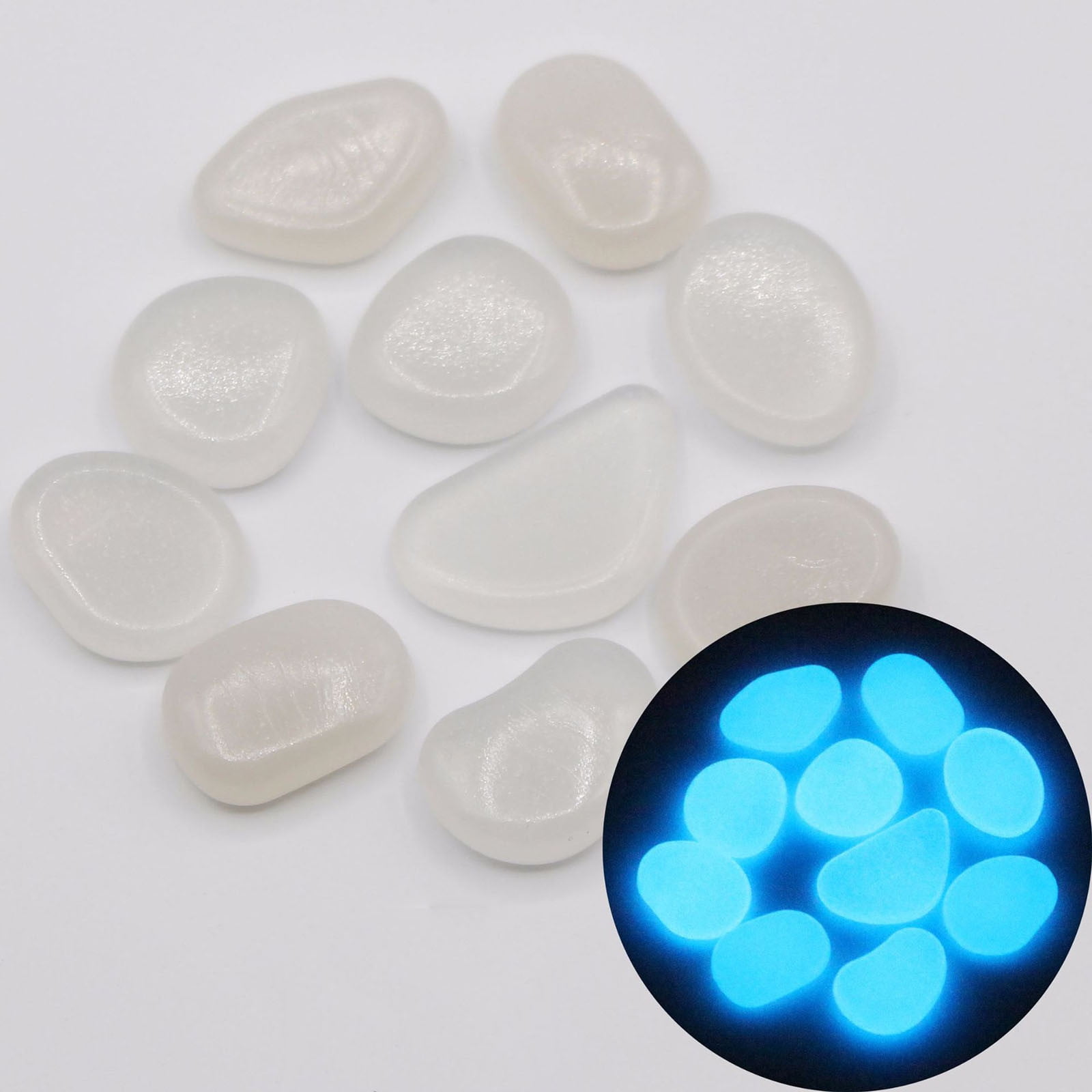 Garden Decorative Pebbles Stonesnon Radioactive Resin ...