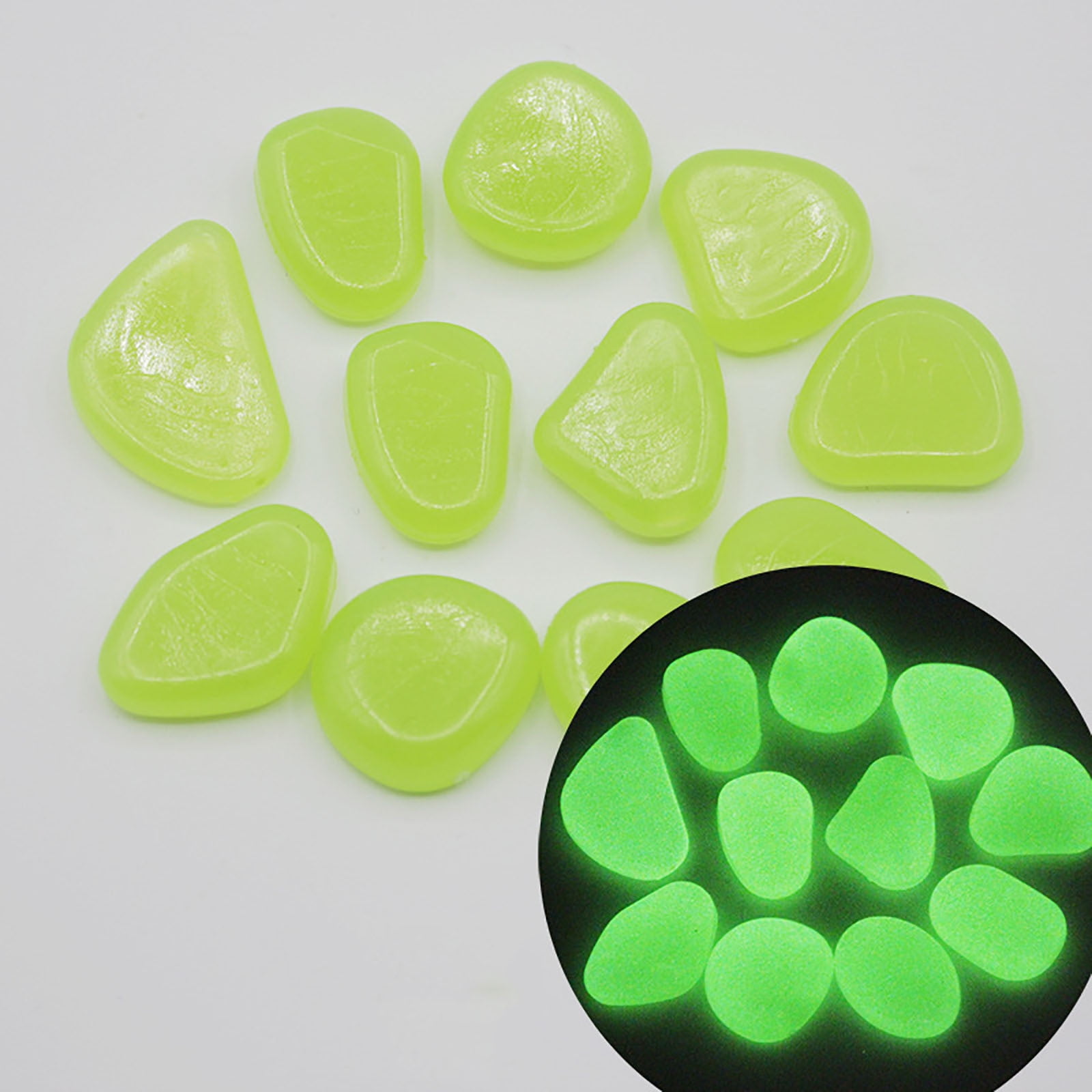 Garden Decorative Pebbles Stonesnon Radioactive Resin ...