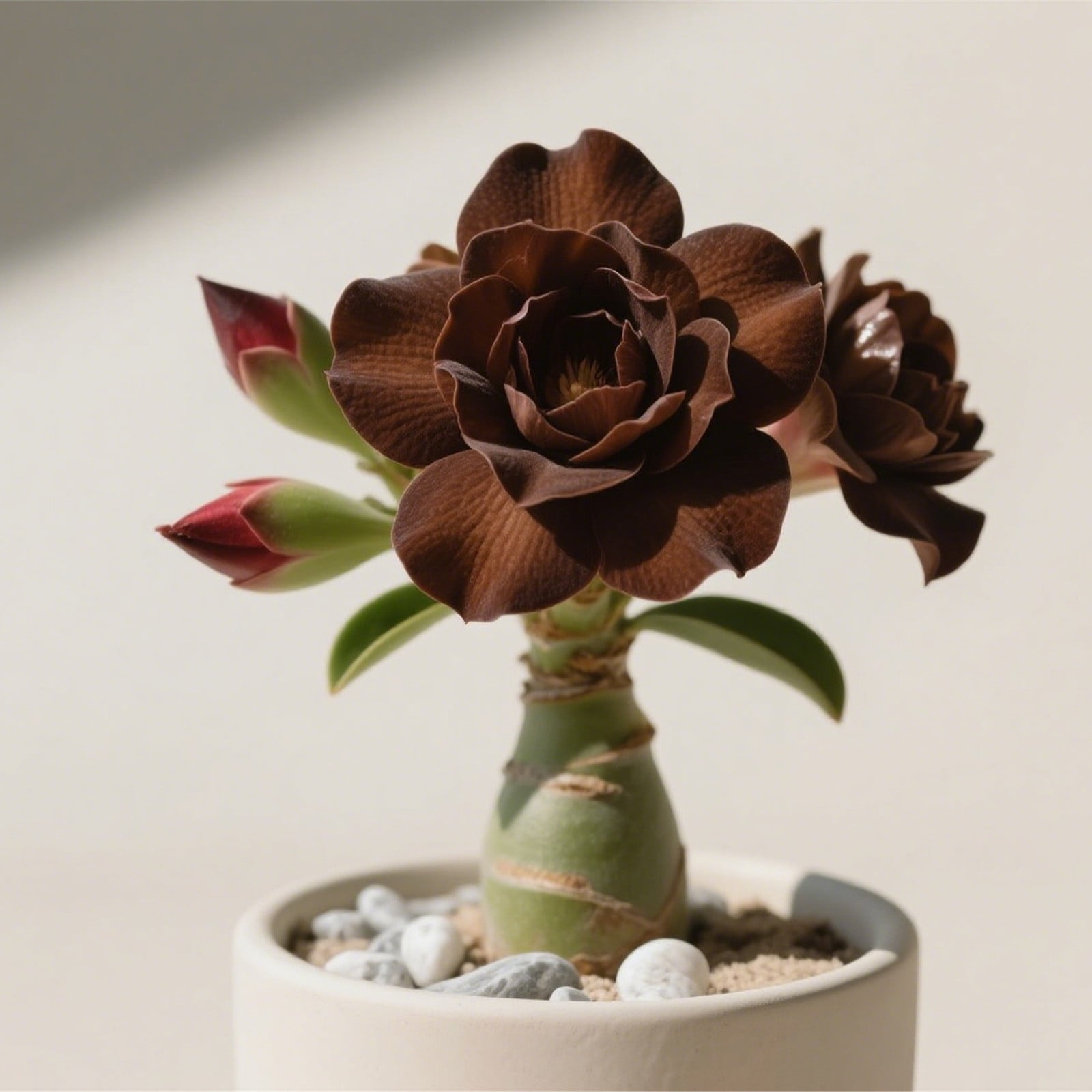 Garden Desert Rose-Bulbs For Planting - Premium Garden Stakes Perfect ...