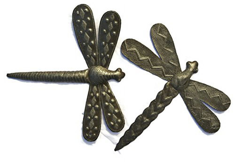Garden Dragonflies, Set of 2, Fall Decorative Plaques for Indoor ...