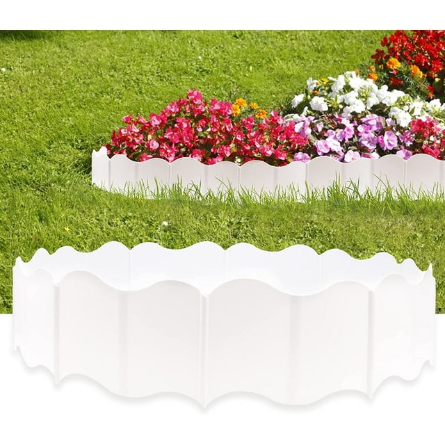 Garden Edging Border, Garden Landscape Edging Borders, 20pcs Plastic ...