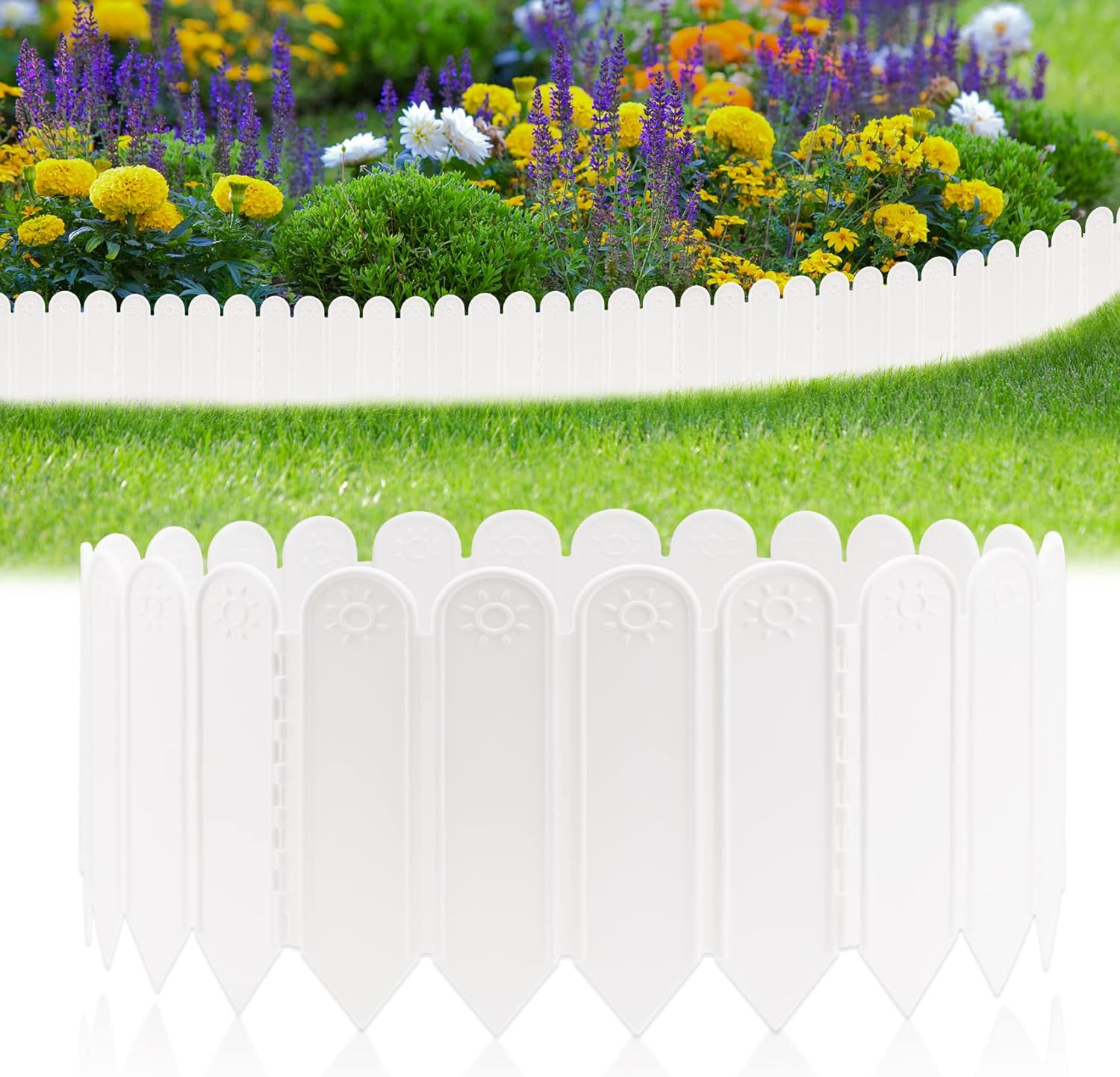 Garden Edging Border, Garden Landscape Edging Borders, Plastic Garden ...