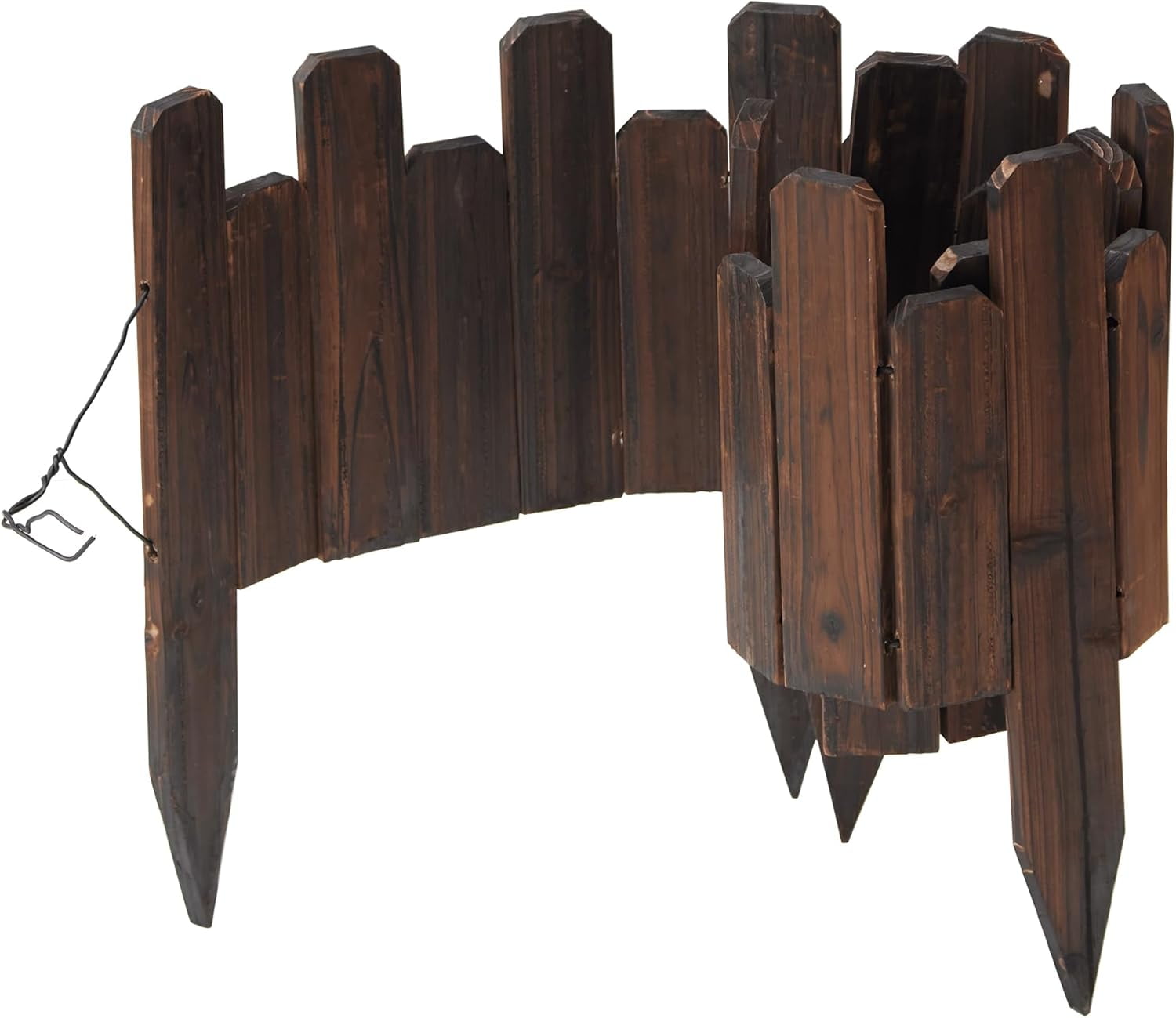 Garden Edging Border Landscape Edging Garden Fence Wood Fence Border ...