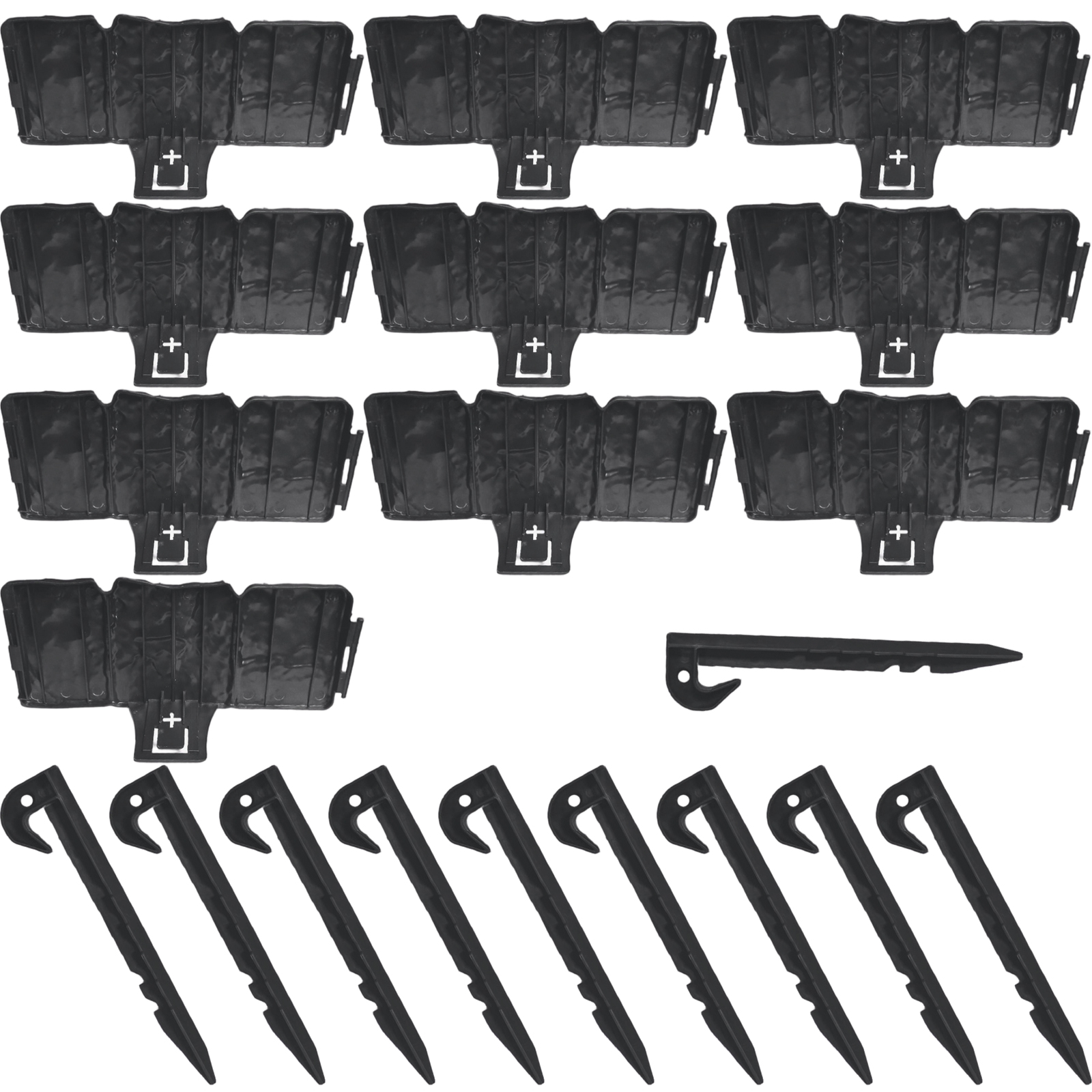 Garden Edging Border With Strong Securing Pegs For Decoration Garden ...