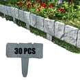 Garden Edging, Faux Stone Edging for Landscaping, Imitation Stone ...