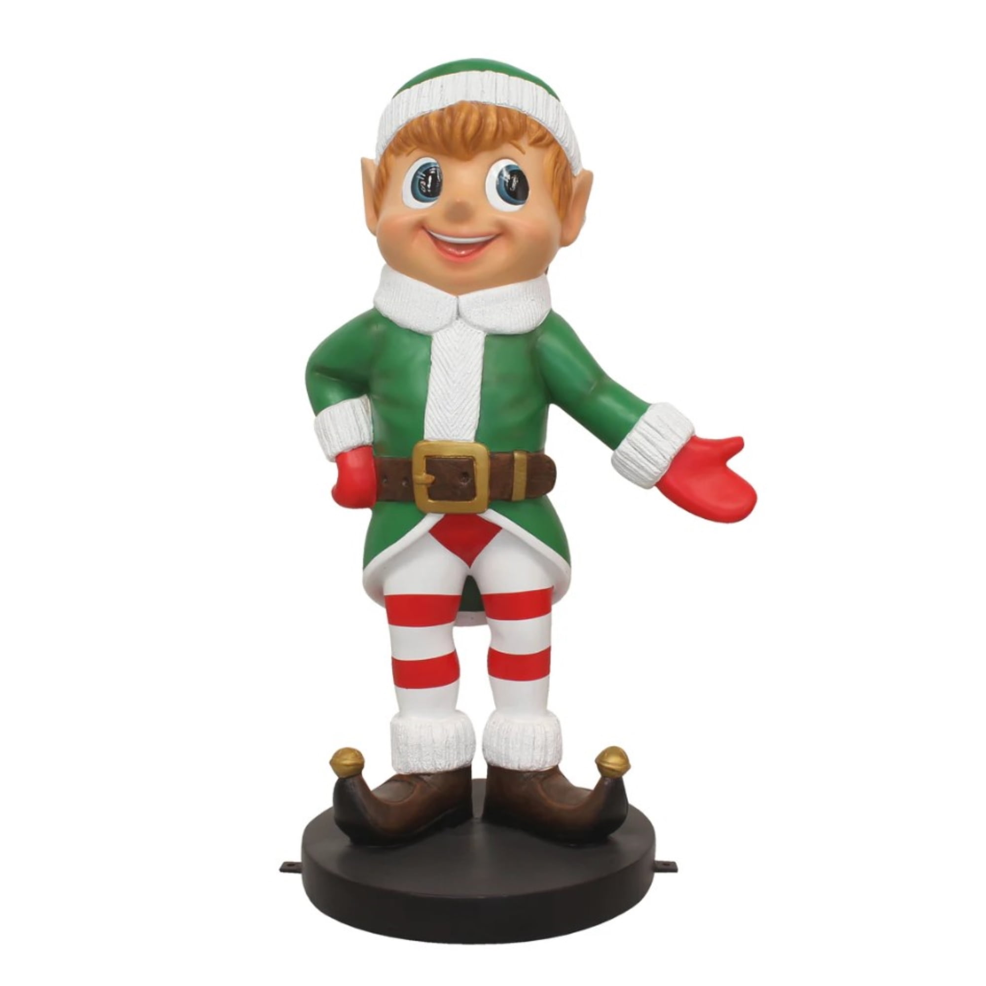 Garden Elements Fiberglass Christmas Figurine Statue Yard Decor ...