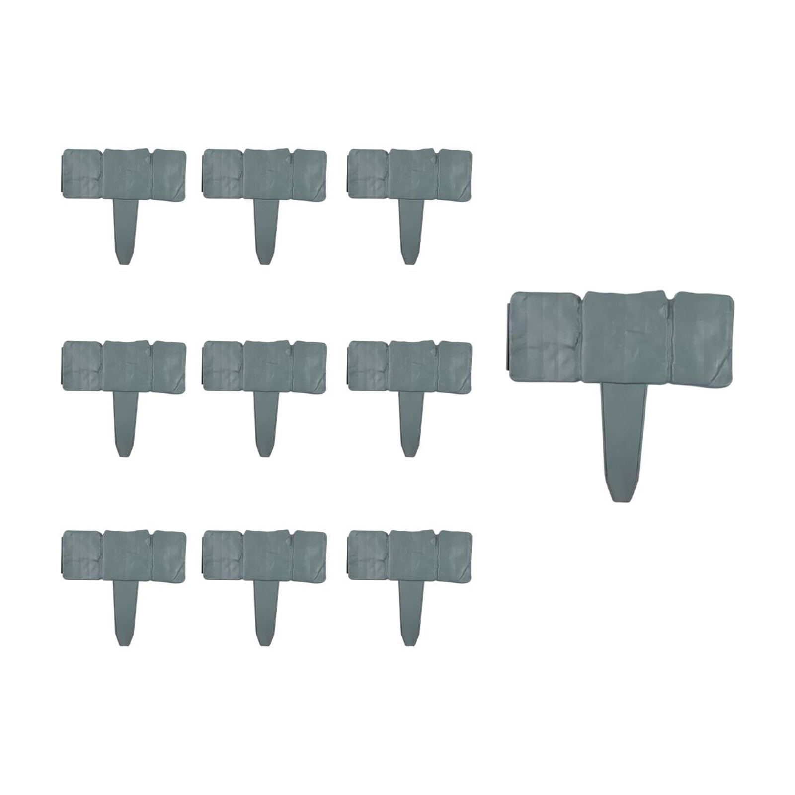 Garden Fence Solid Color Plastic Fence Edgings Lawn Flowerbeds Plant ...