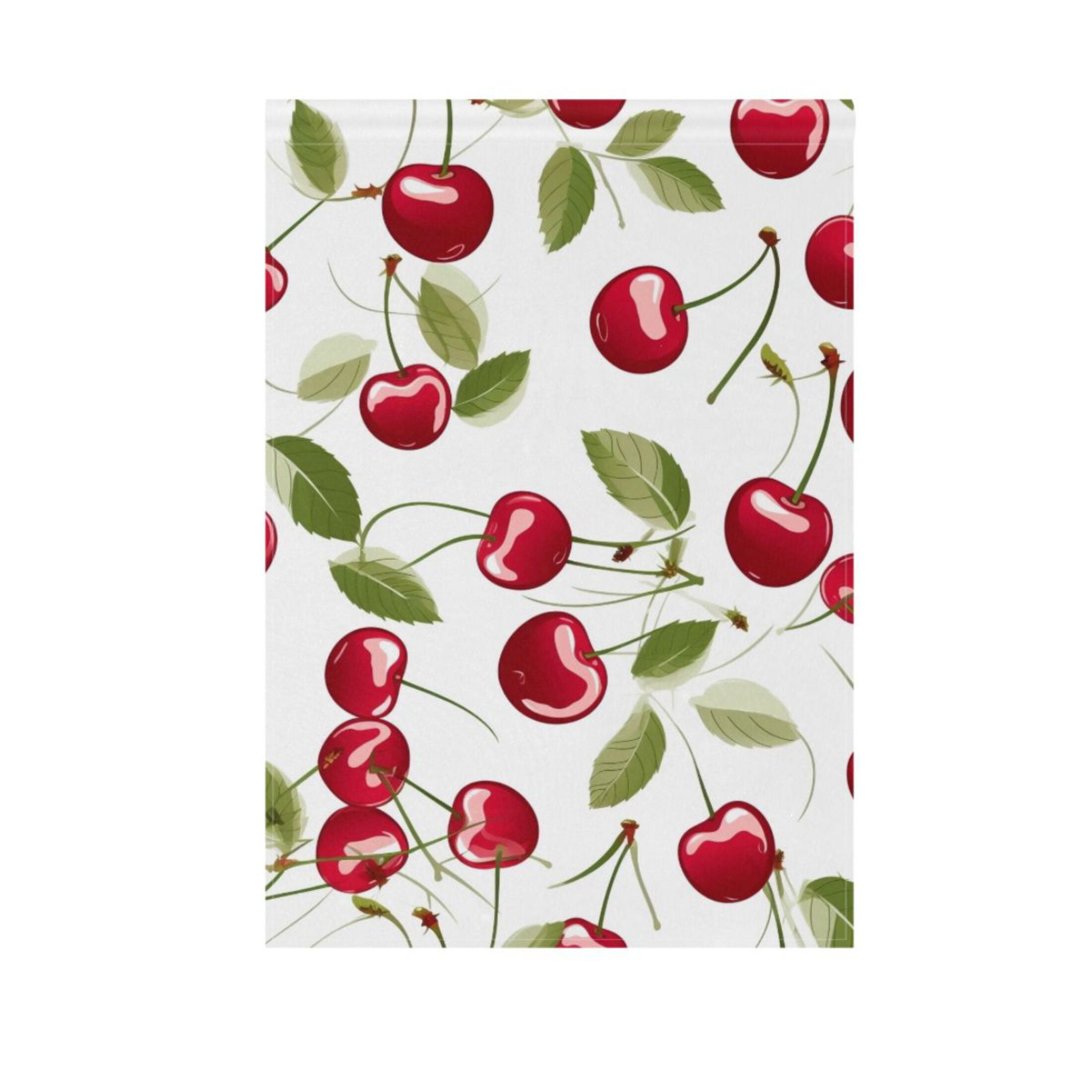 Garden Flag 12"x18" Beautiful Cherry Fruits Double-Sided Yard Flags for ...
