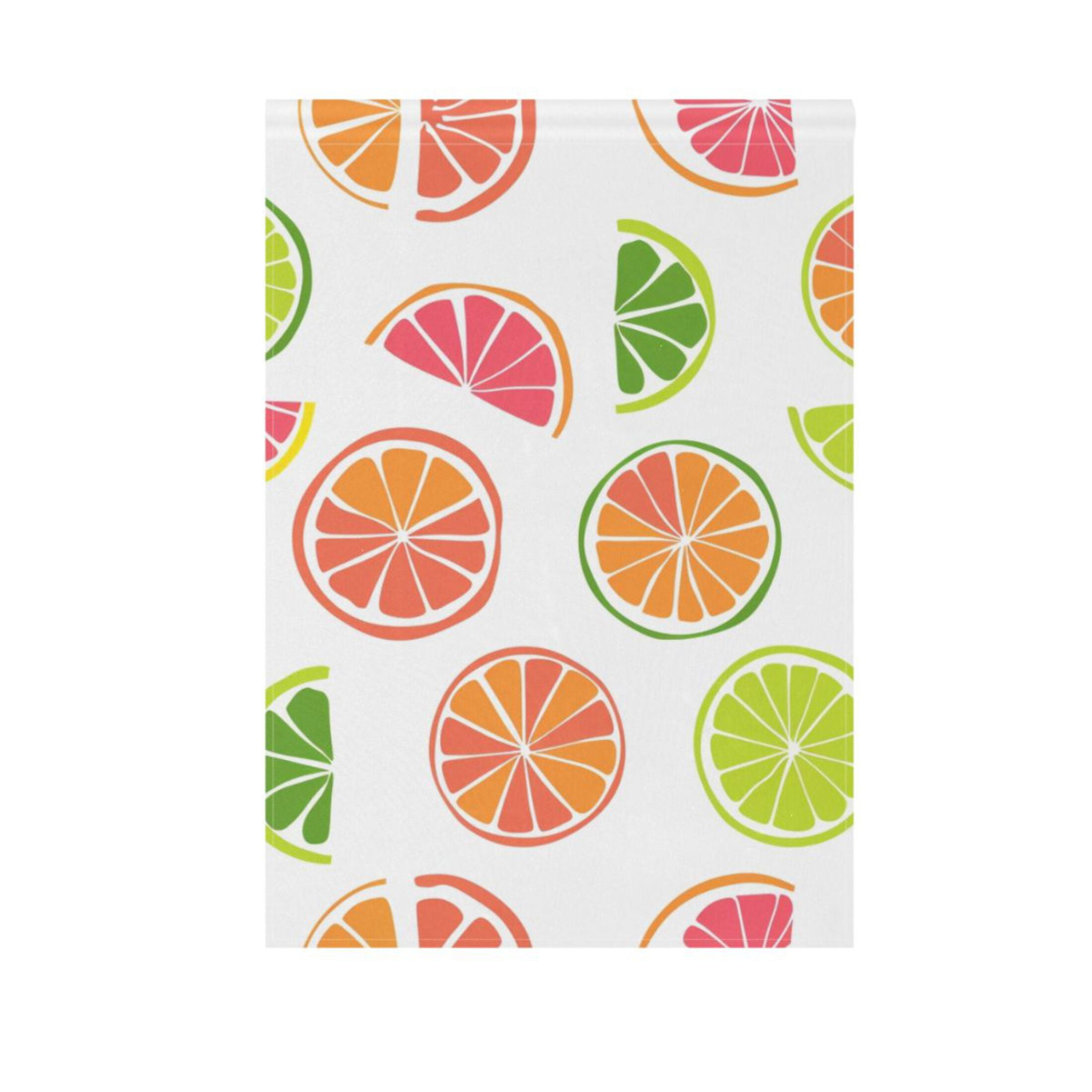 Garden Flag 12"x18" Colorful Lemon Slice Double-Sided Yard Flags for ...
