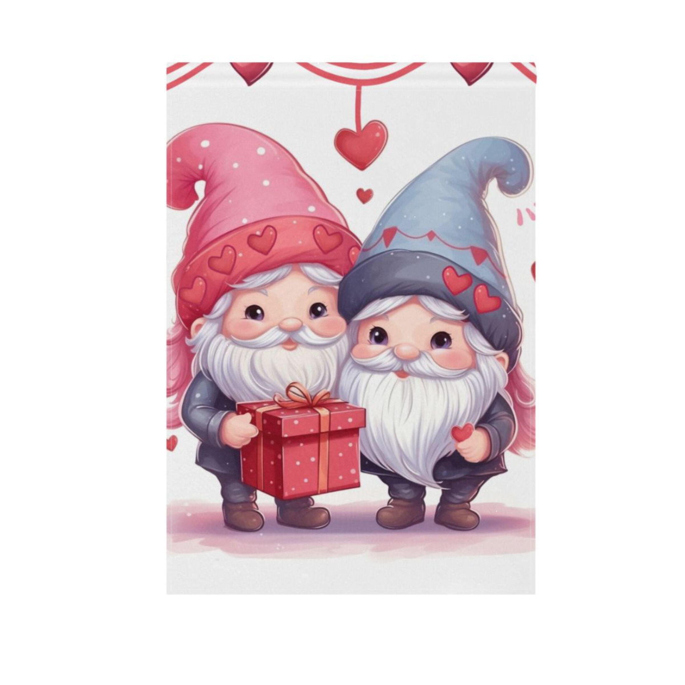 Garden Flag 12"x18" Couple Dwarf and Gift Double-Sided Yard Flags for ...