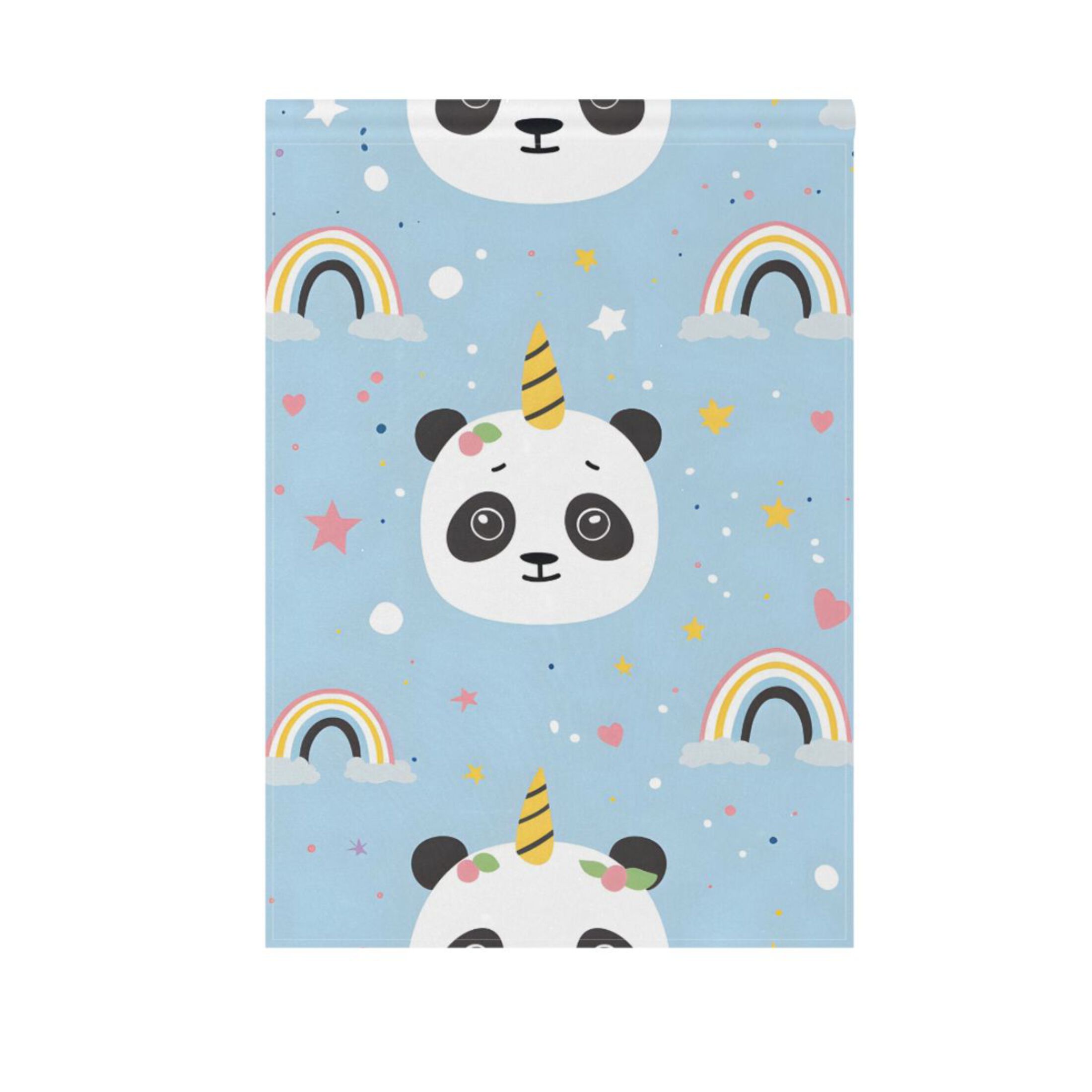 Garden Flag 12"x18" Cute Unicorn Panda Double-Sided Yard Flags for ...
