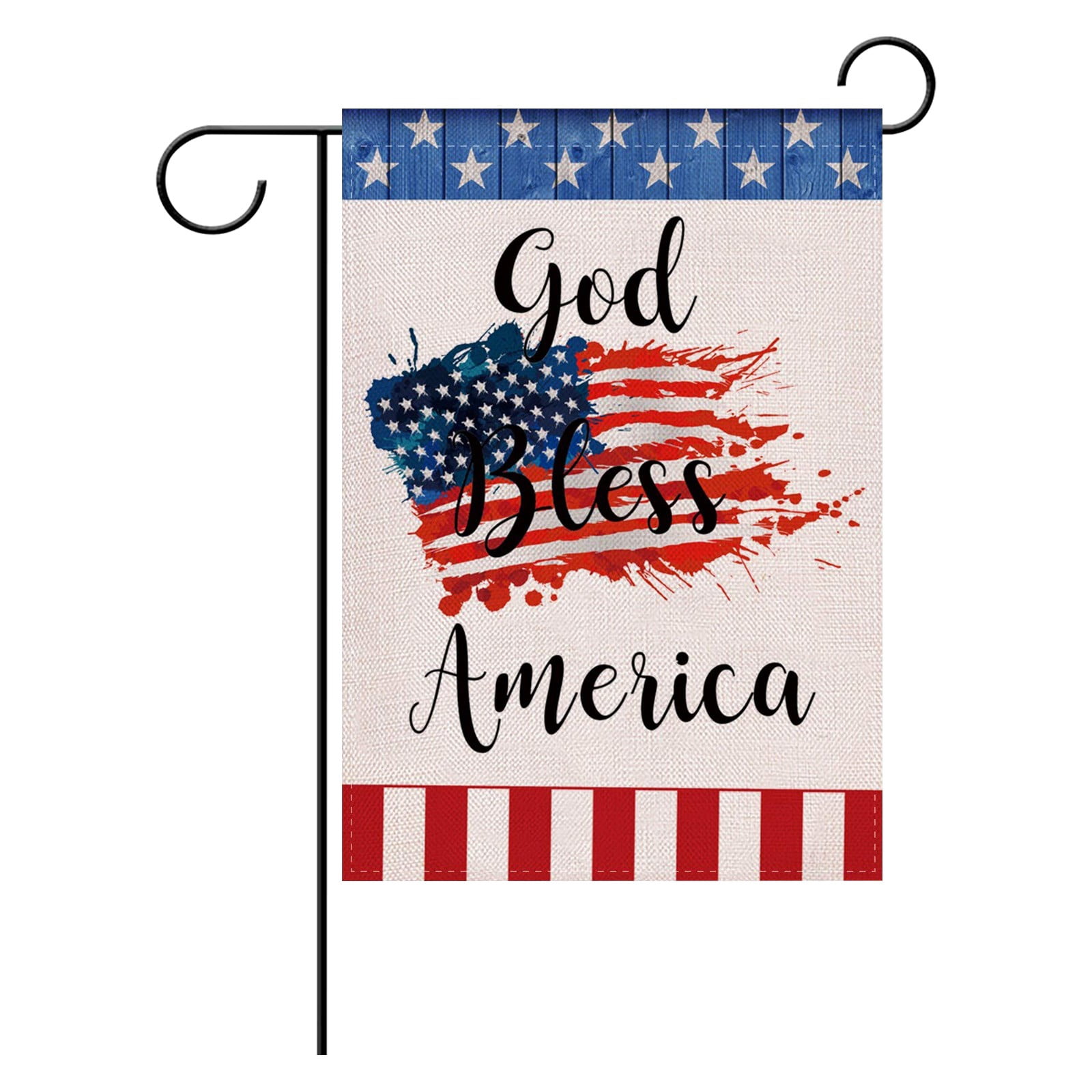 Garden Flag 12x18 Inches Double Sided Outdoor Courtyard Decoration with ...