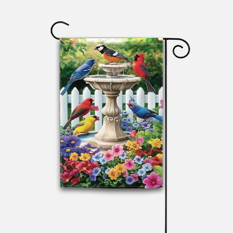 Garden Flag - 18x12 inches, Double Sided, Polyester, Lawn Flag, Outdoor ...