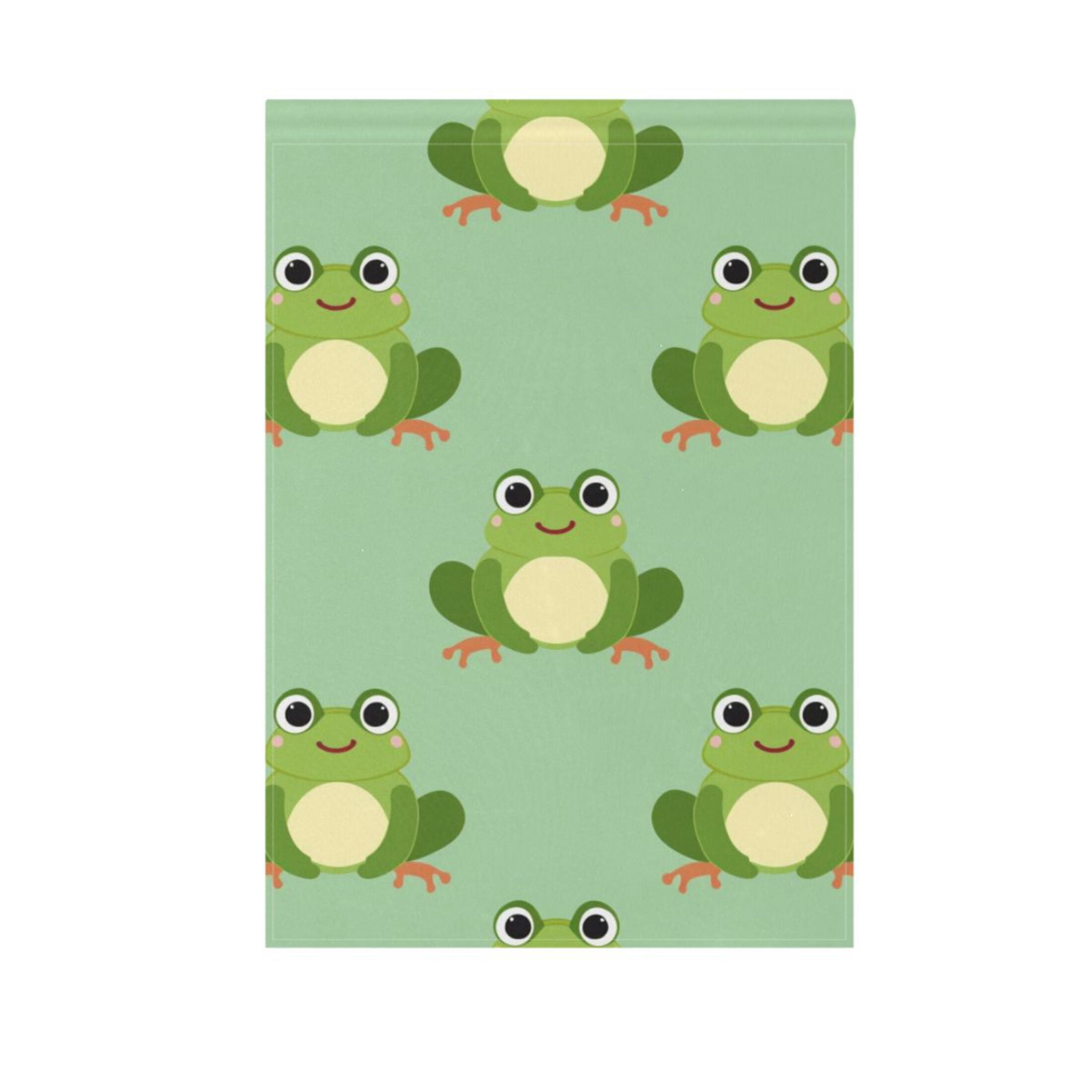 Garden Flag 28"x40" Cartoon Frogs Double-Sided Yard Flags for Outside ...
