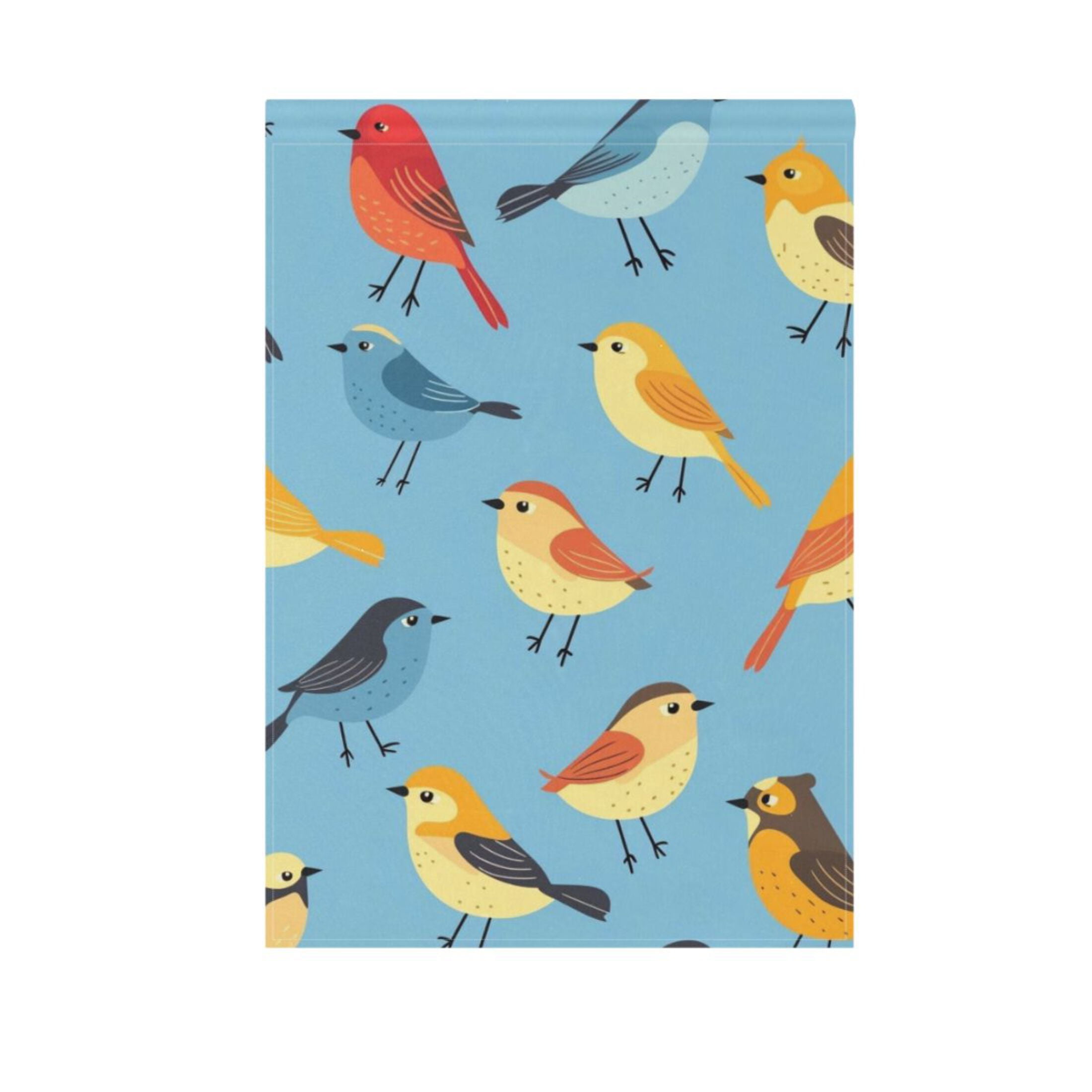 Garden Flag 28"x40" Cartoon Little Birds Double-Sided Yard Flags for ...