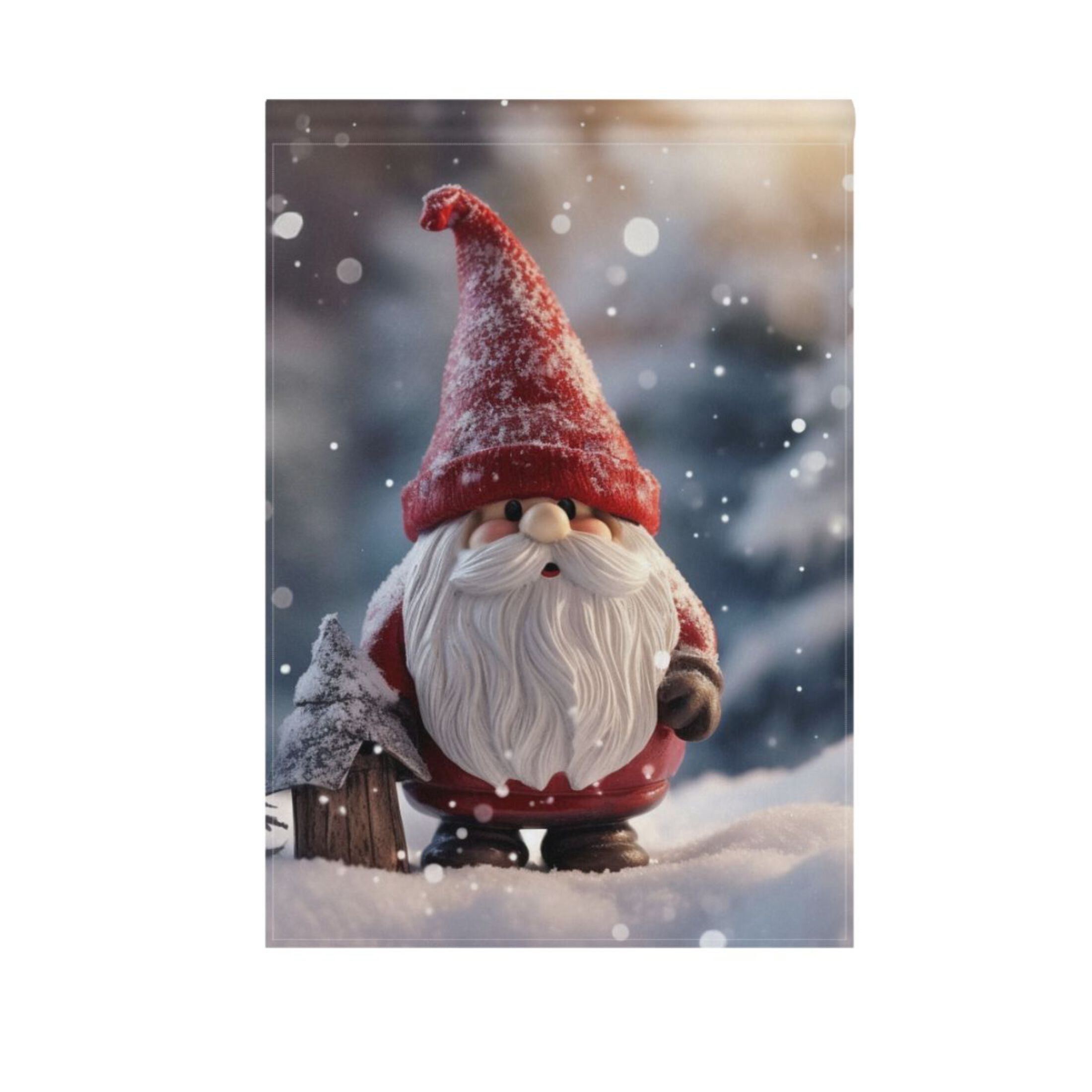 Garden Flag 28"x40" Dwarf Toy and Snow Double-Sided Yard Flags for ...