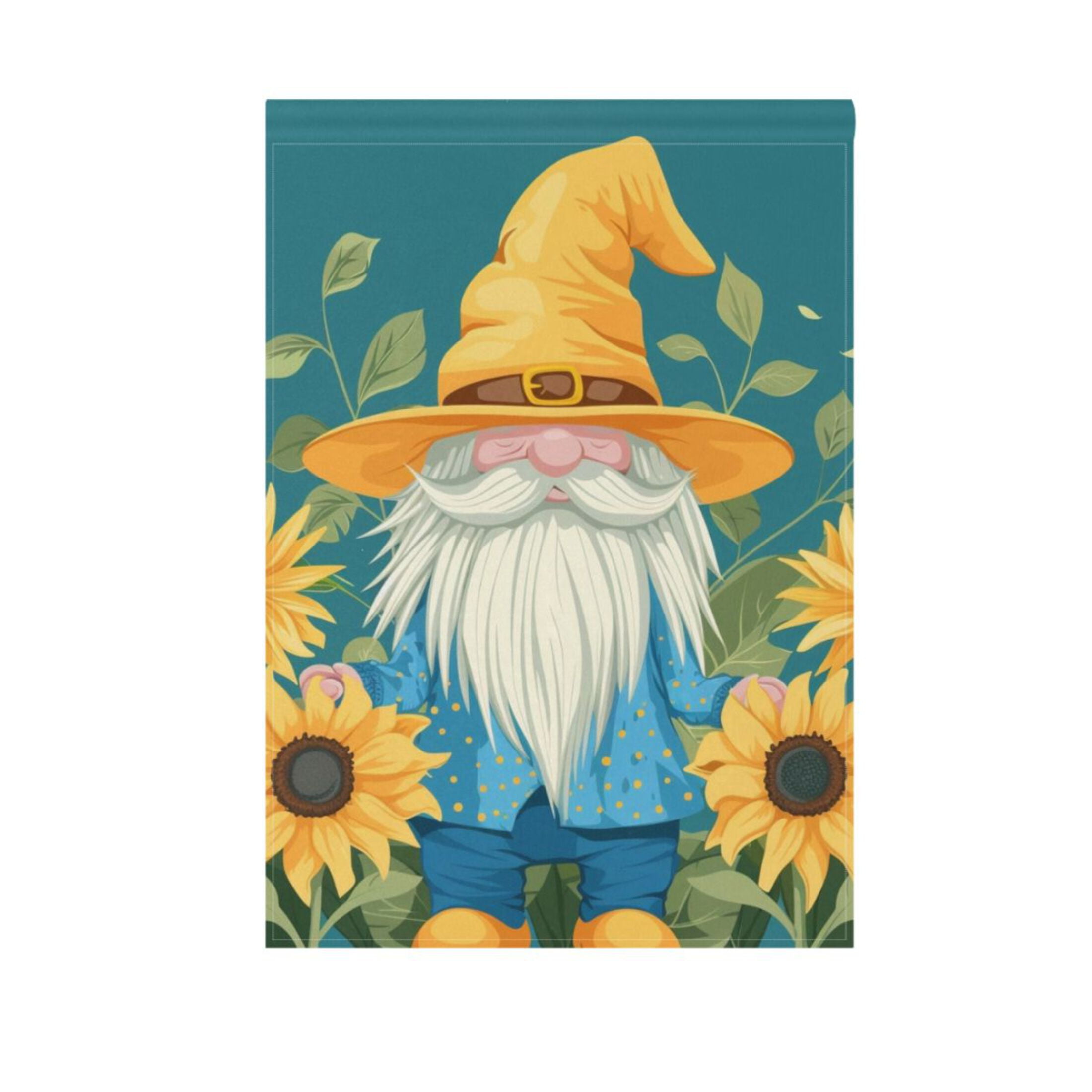 Garden Flag 28"x40" Dwarf and Sunflowers Double-Sided Yard Flags for ...