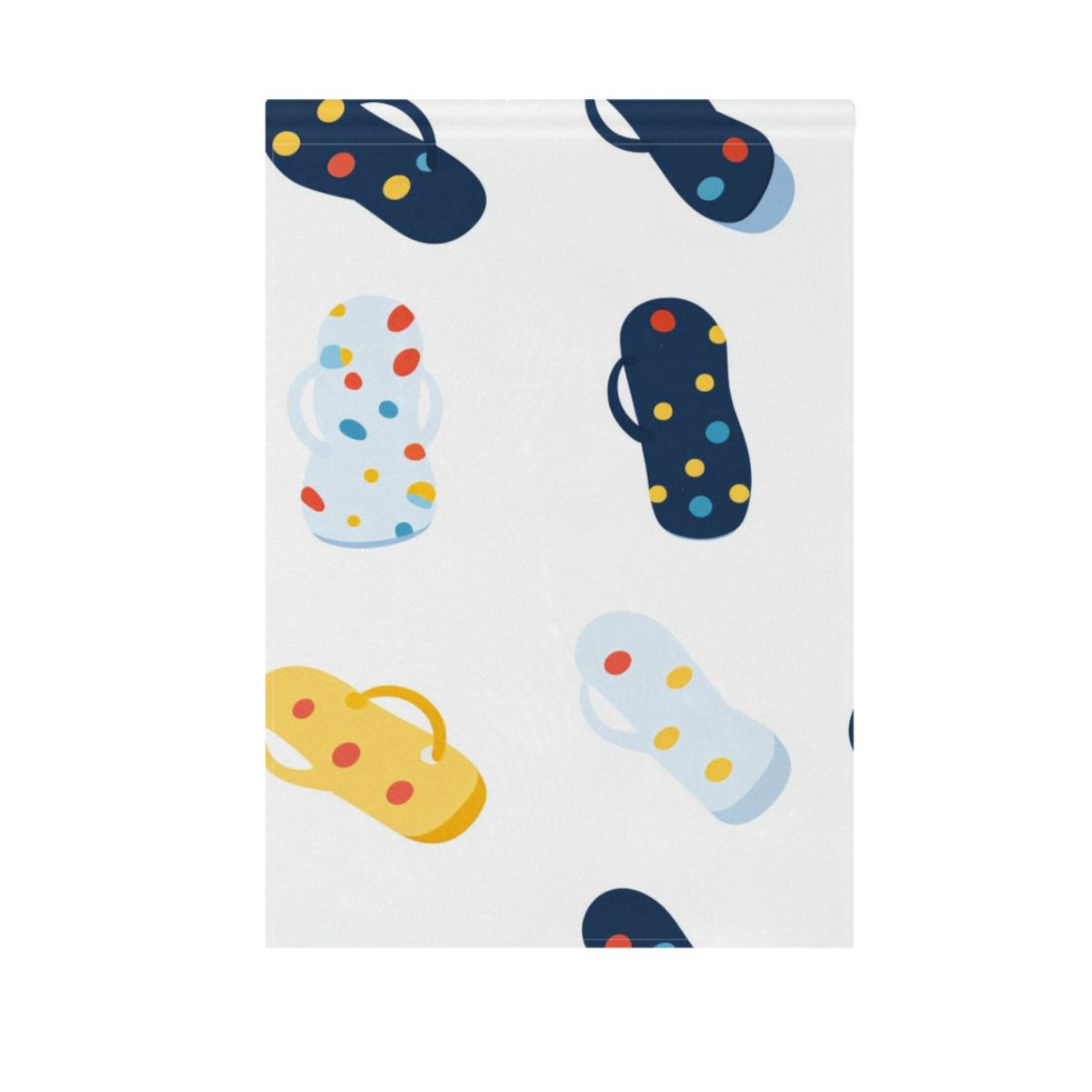 Garden Flag 28"x40" Flip Flop with Dots Double-Sided Yard Flags for ...