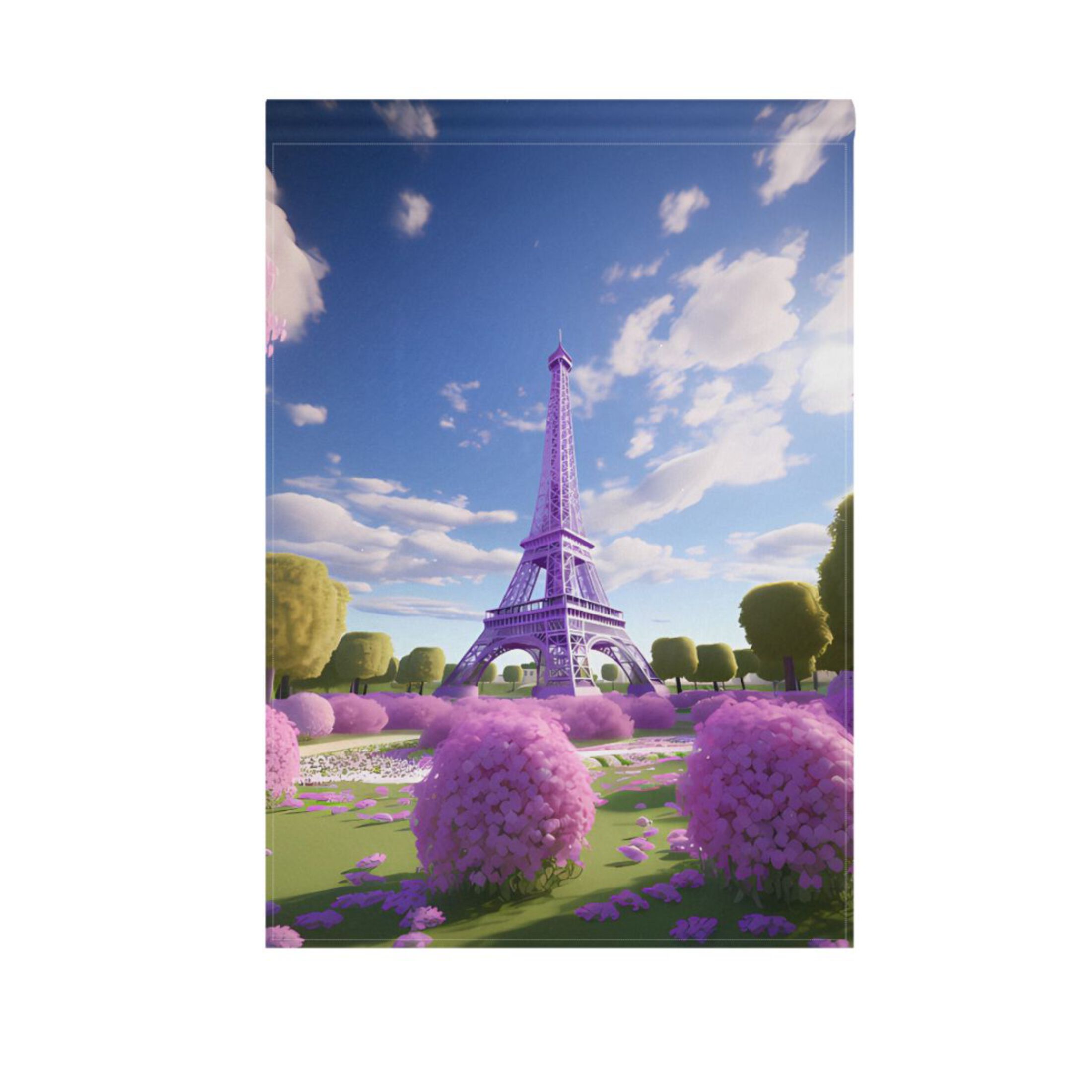 Garden Flag 28"x40" Tower in Park Double-Sided Yard Flags for Outside ...