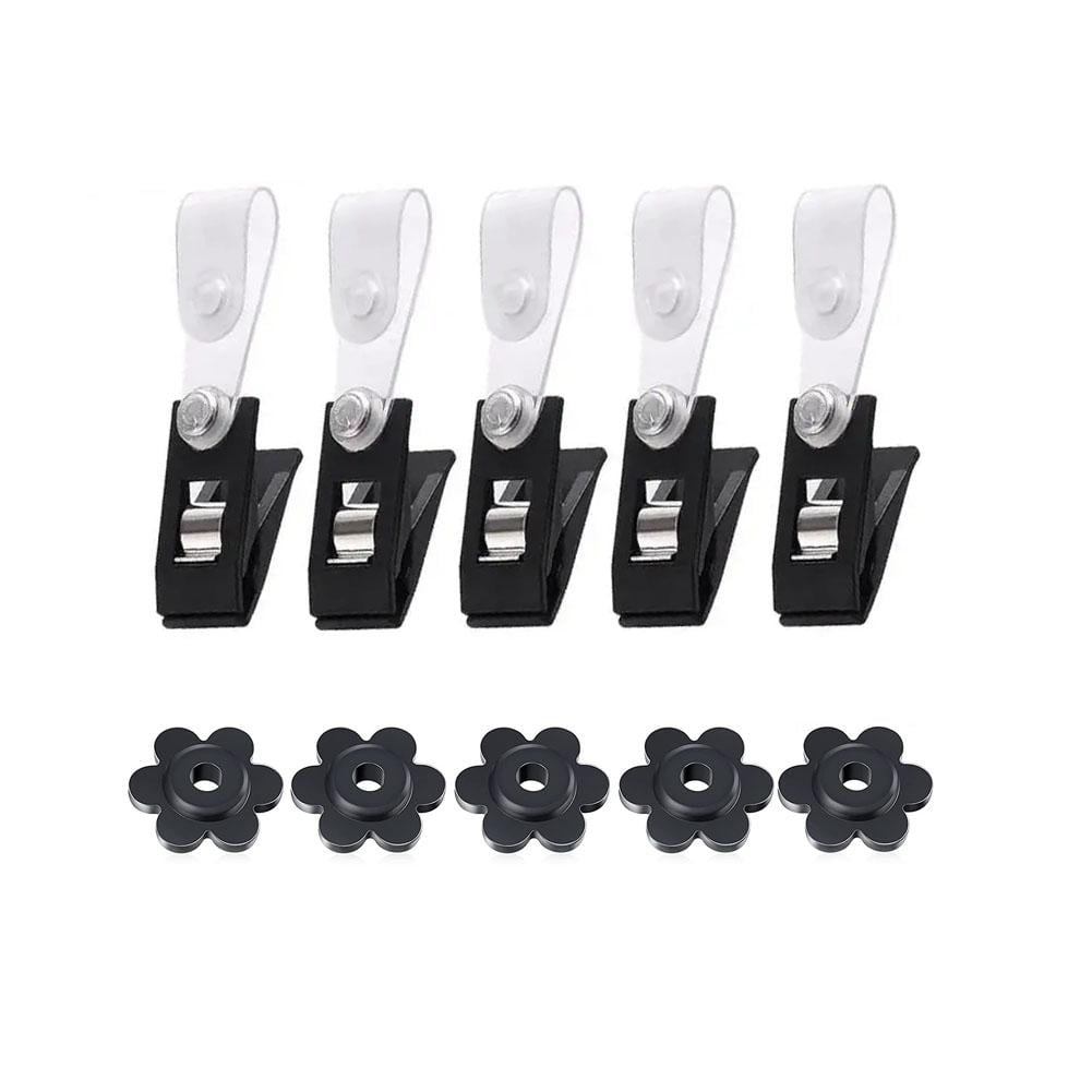 Garden Flag Accessories 5 Rubber Stoppers /Anti-Wind Clips for Flag ...