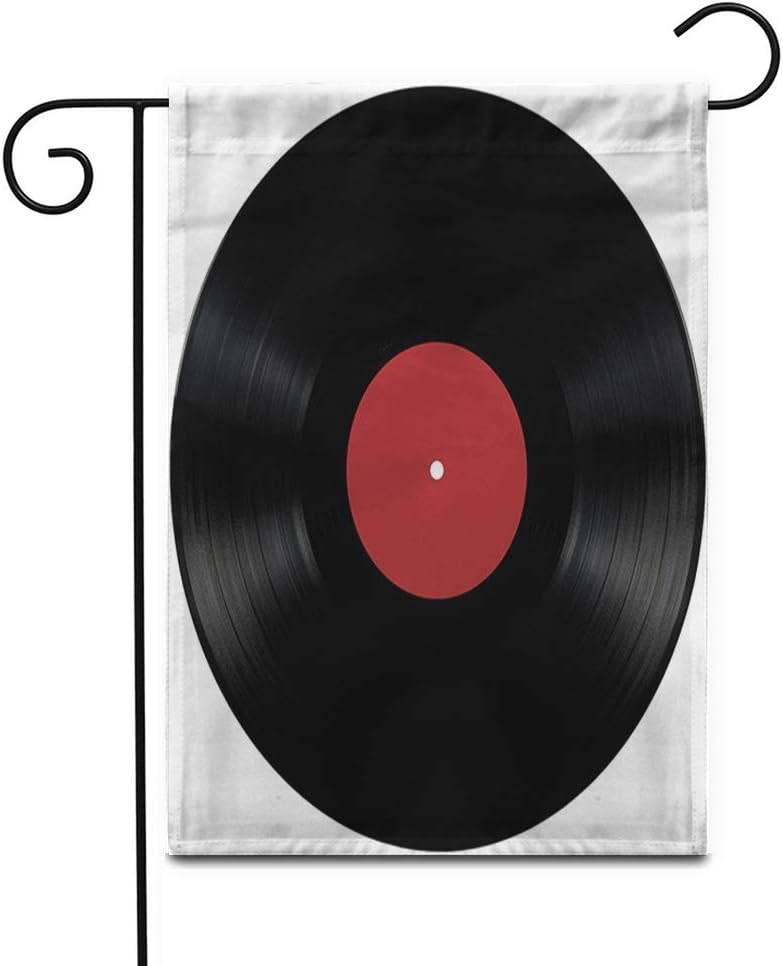 Garden Flag Black Vinyl Record Lp Album Disc Long Play Disk Outdoor ...