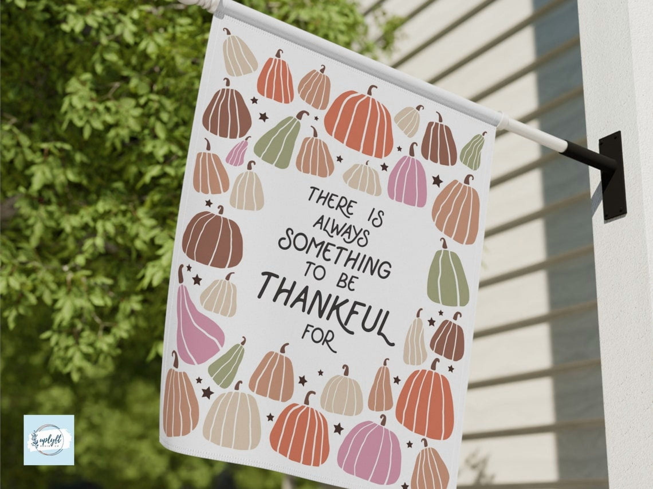 Garden Flag Boho Pumpkin Fall Flag Autumn Thanksgiving Outdoor Decor ...