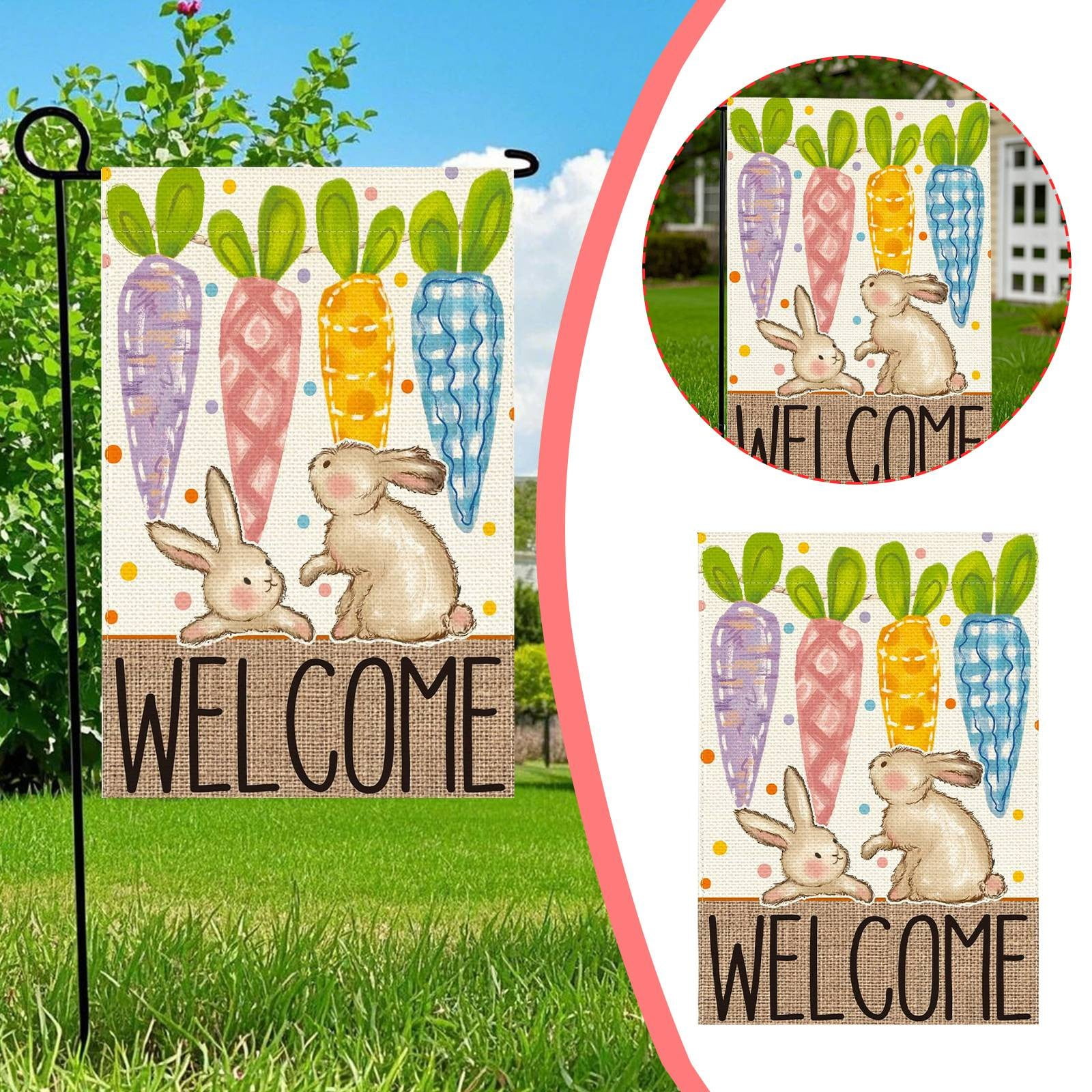 Garden Flag Decorative Seasonal Outdoor Flag For Home And 12” X 18 ...