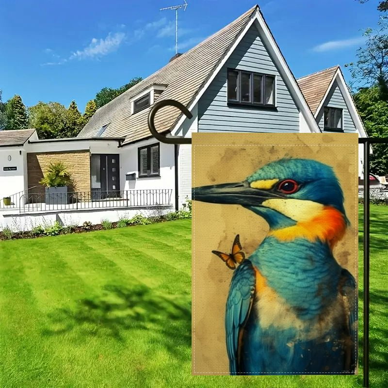 Garden Flag Double Sided Seasonal Outdoor Yard Welcome Flag Paintings ...