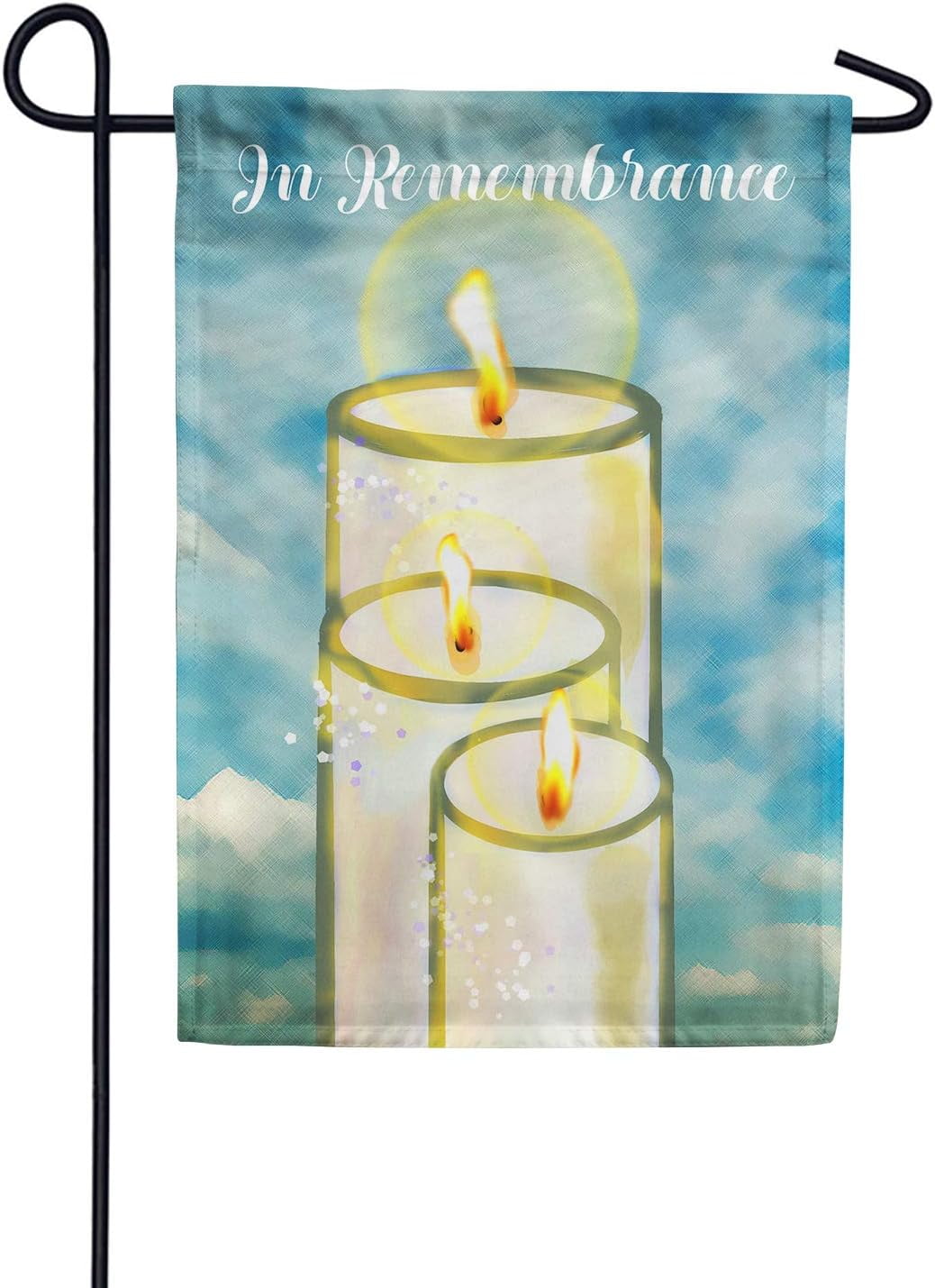 Garden Flag - Eternal Light, Cemetery Memorial Religious Bereavement ...