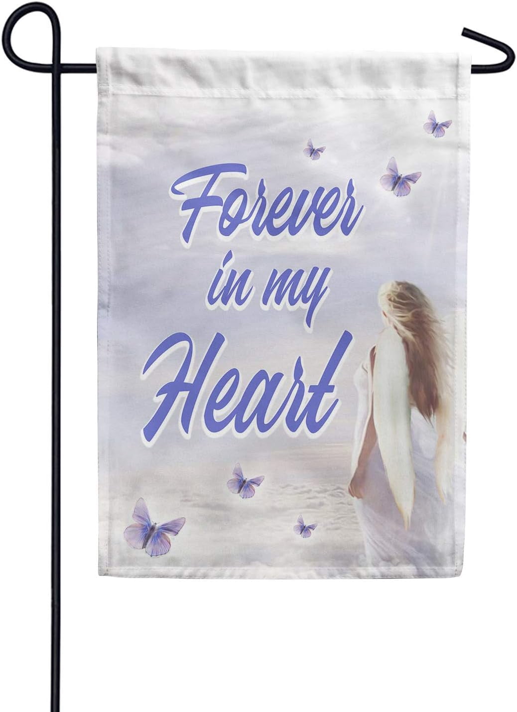 Garden Flag - Heavenly Angel, Cemetery Memorial Religious Bereavement ...