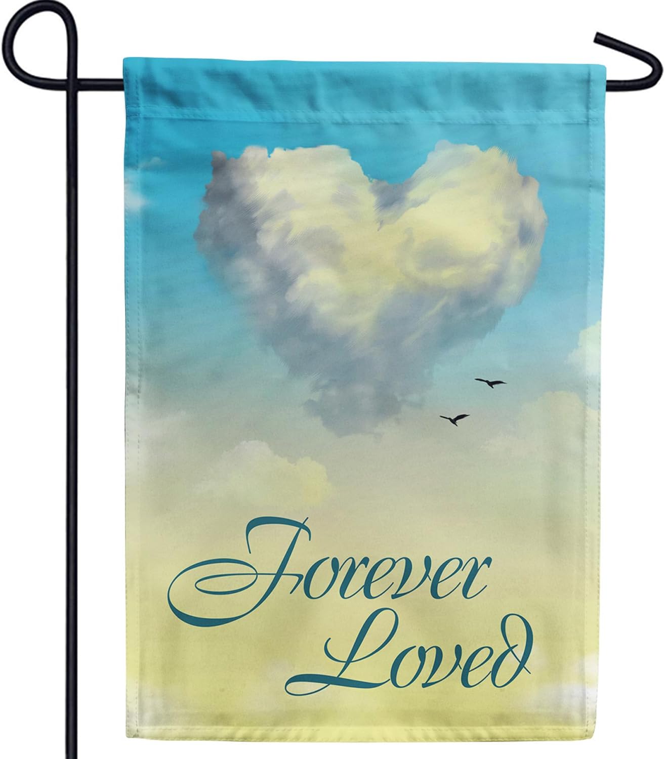 Garden Flag - Heavenly Love, Cemetery Memorial Religious Bereavement ...