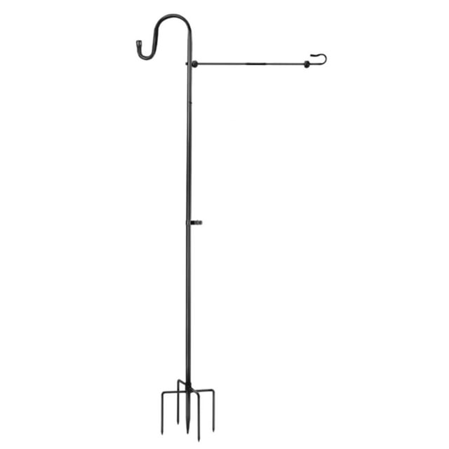 Garden Flag Holder Stand with Shepherd Hook ,Upgraded Flagole with 2 ...