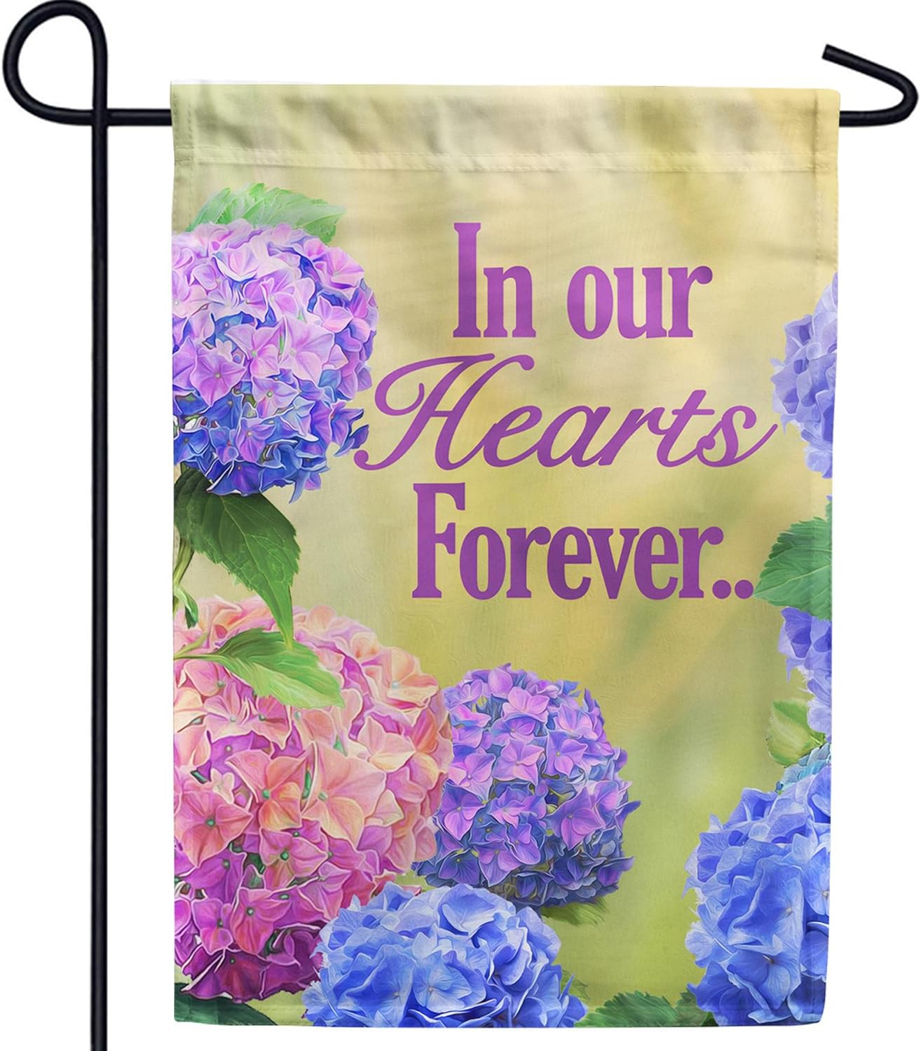 Garden Flag - In Our Hearts Forever, Cemetery Memorial Religious ...