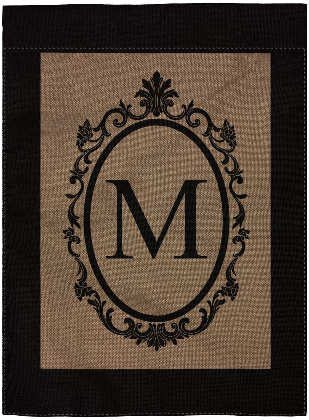 Garden Flag Monogram Flag Double Sided - Walmart.com