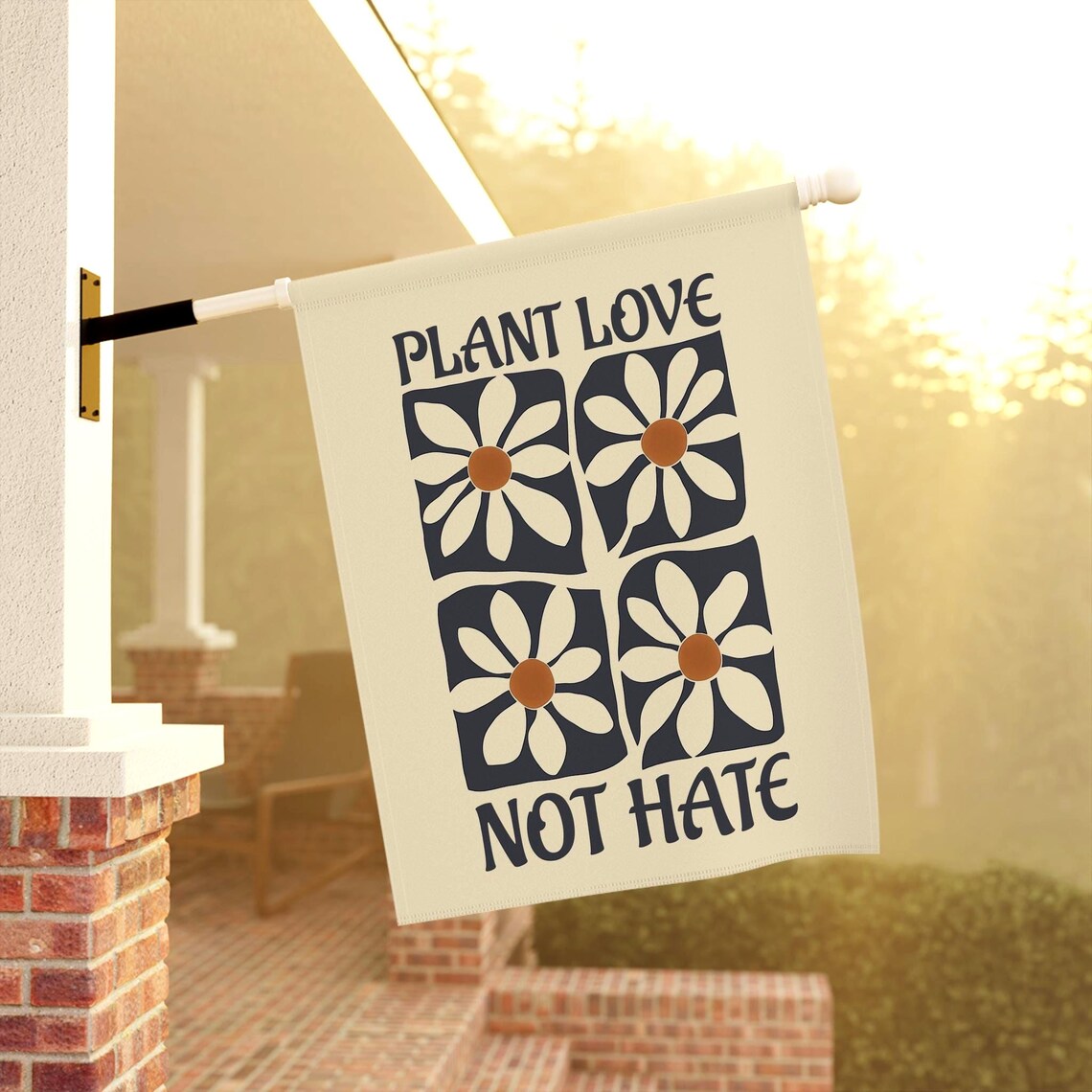 Garden Flag Plant Love Kindness Flag, In This House We Believe Flag ...