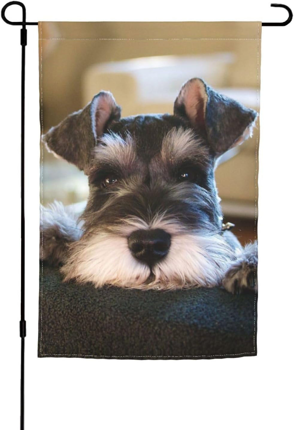Garden Flag - Premium Double Sided Miniature Schnauzer For Outdoor ...