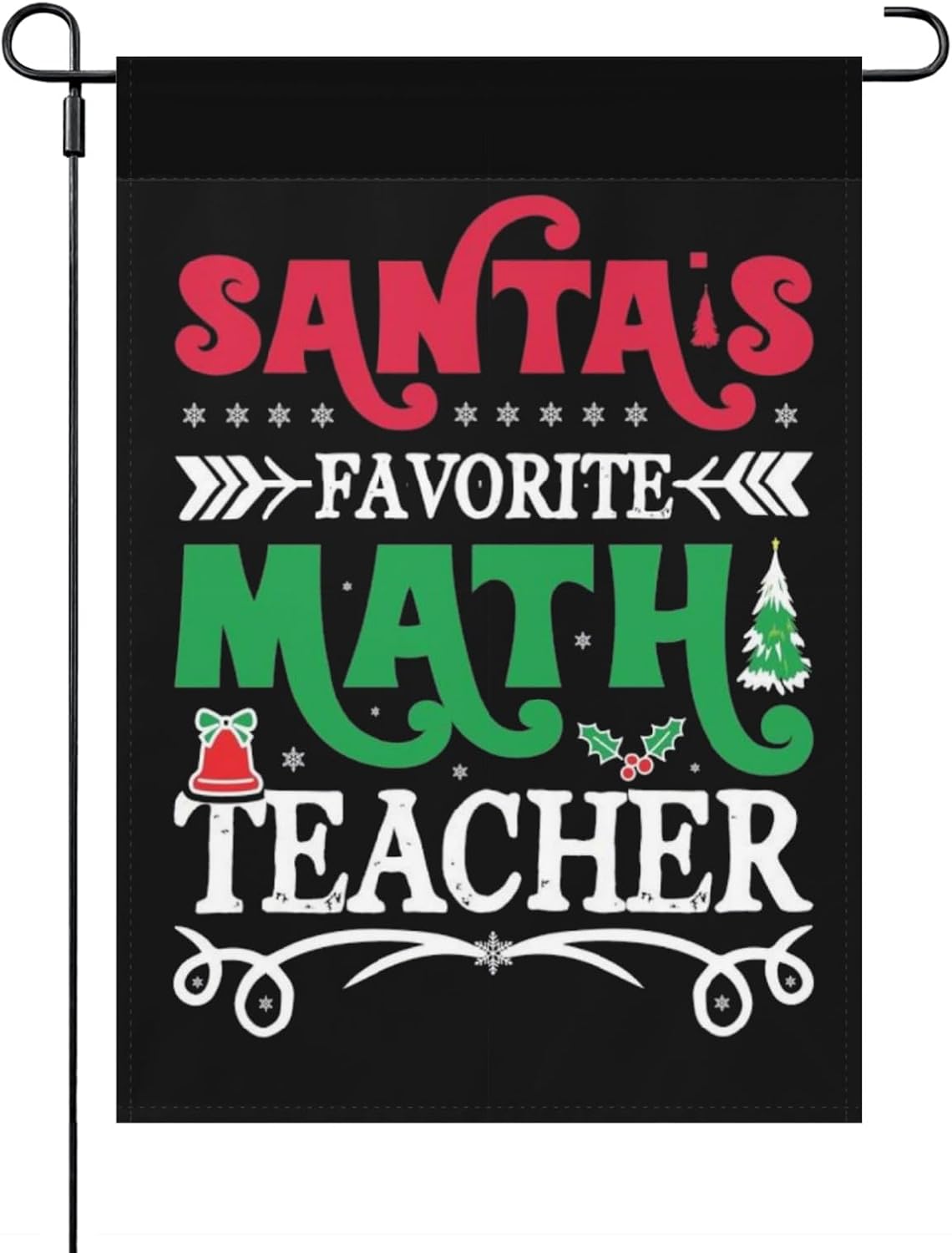 Garden Flag Shanta’s Favorite Math Teacher House Flags, Art Funny ...