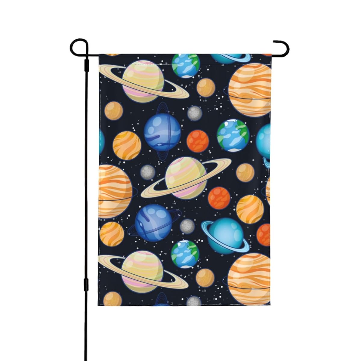 Garden Flag Solar System Planets Flag Outdoor Seasonal Holiday ...