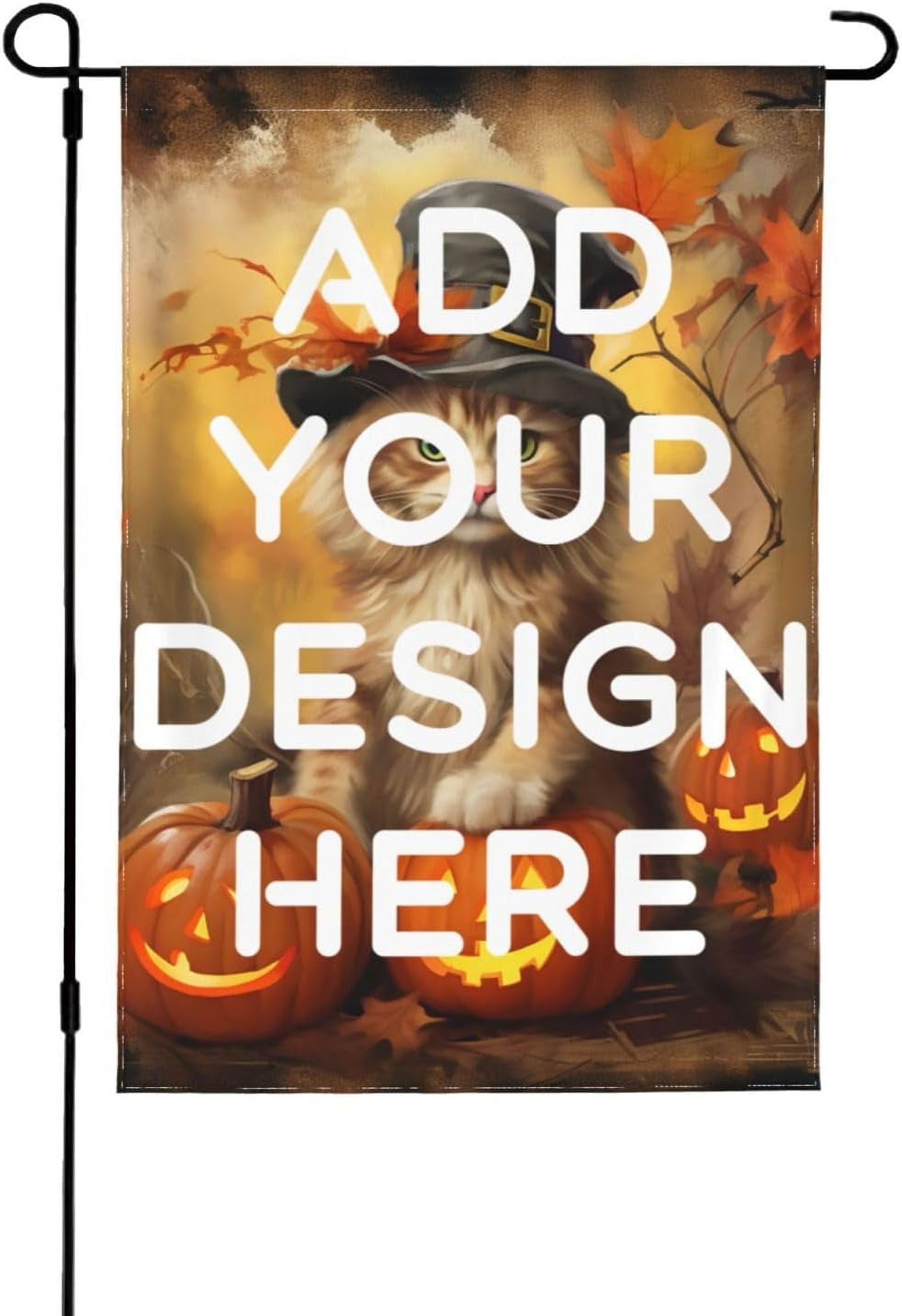 Garden Flag Vertical Double Sided Autumn Holiday Welcome Yard Flags ...