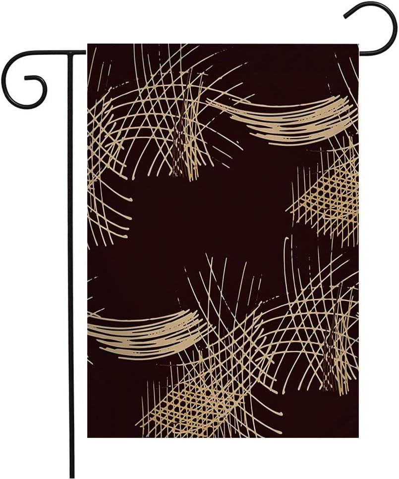 Garden Flag Welcome Flag Hand Various Diagonal Green Pen Vintage ...