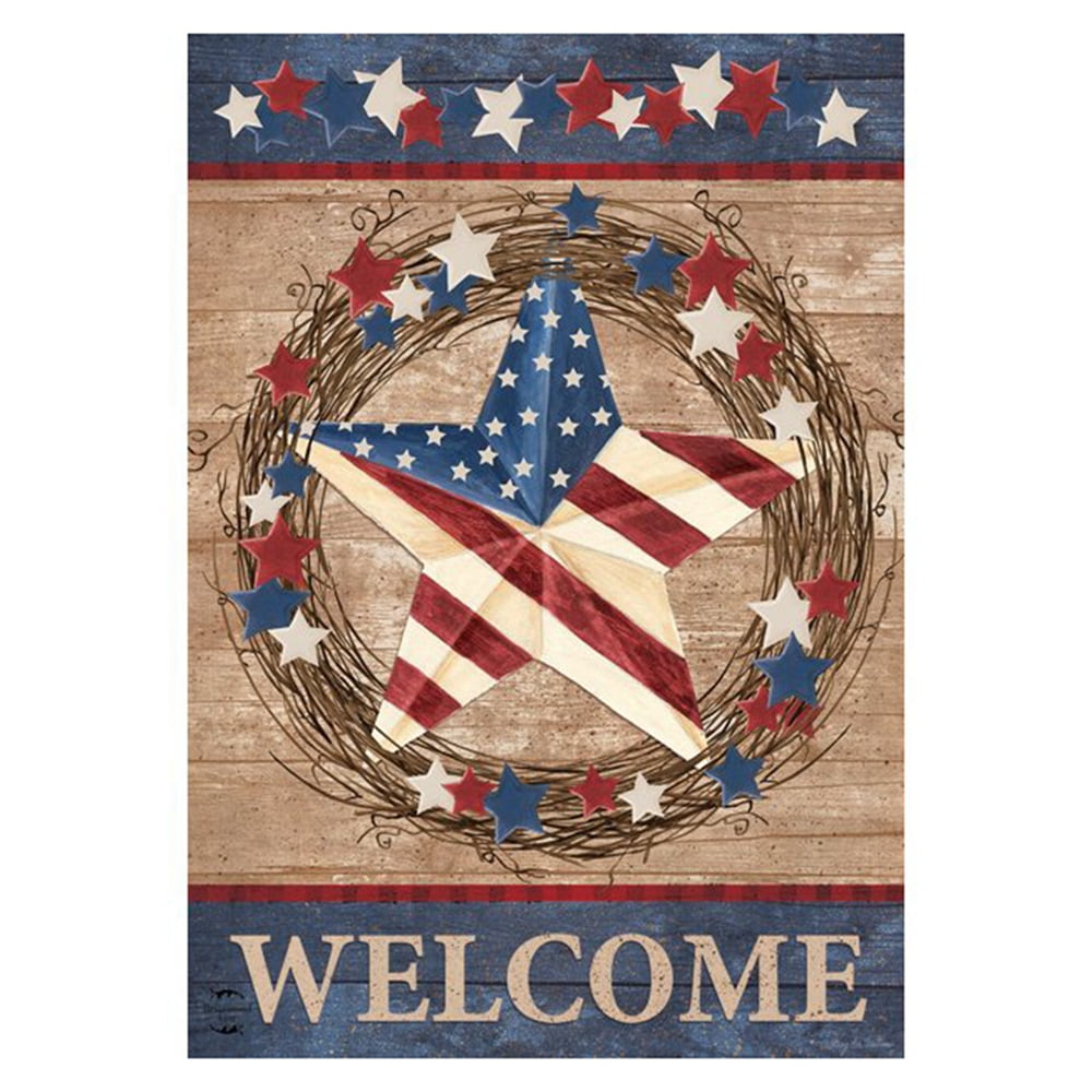 Garden Flag Yard Flags - Double Sided Freedom Memorial Day Vertical ...