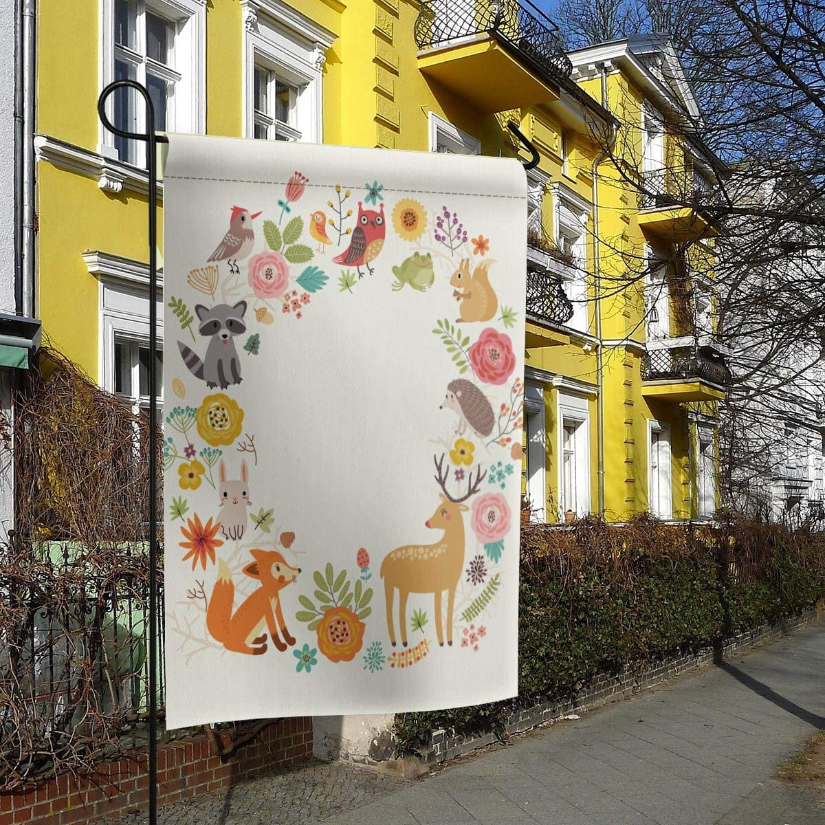 Garden Flags, Animal World Nature And Love Garden Flag, Yard ...