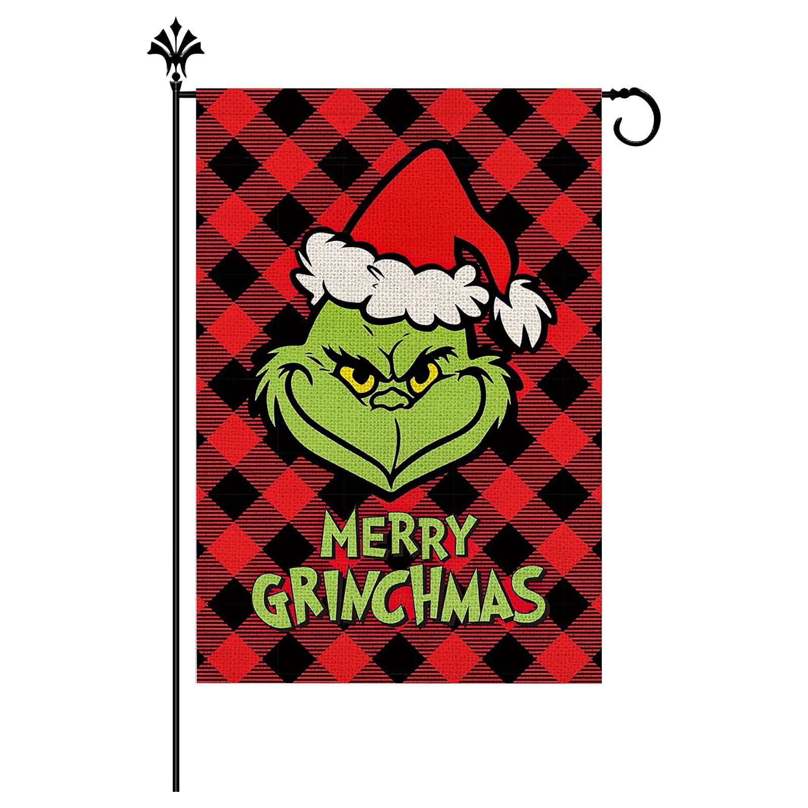 Garden Flags Christmas Grinch, Garden Grinch Flags Christmas Garden ...