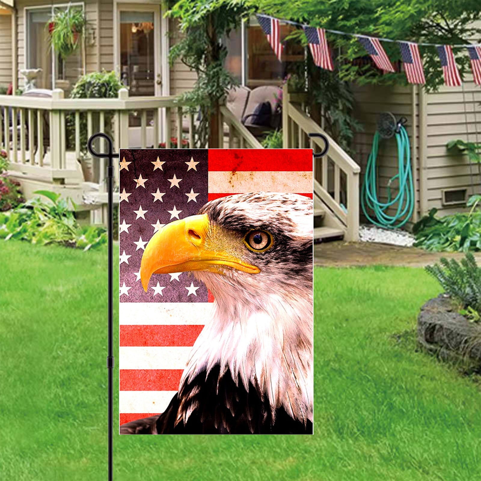 Garden Flags Clearance - Independence Day Garden Flag 12X18 Inch ...