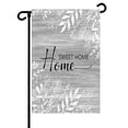 Garden Flags Gray Wood Grain Garden Flag Double Sided Welcome Flag ...