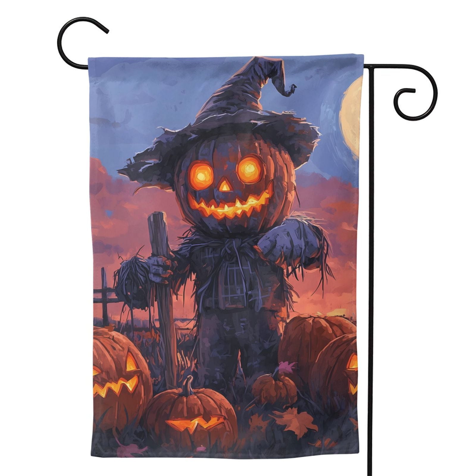 Garden Flags- Halloween Funny Pumpkin Cute Double Sided 28 x 40 Inch ...