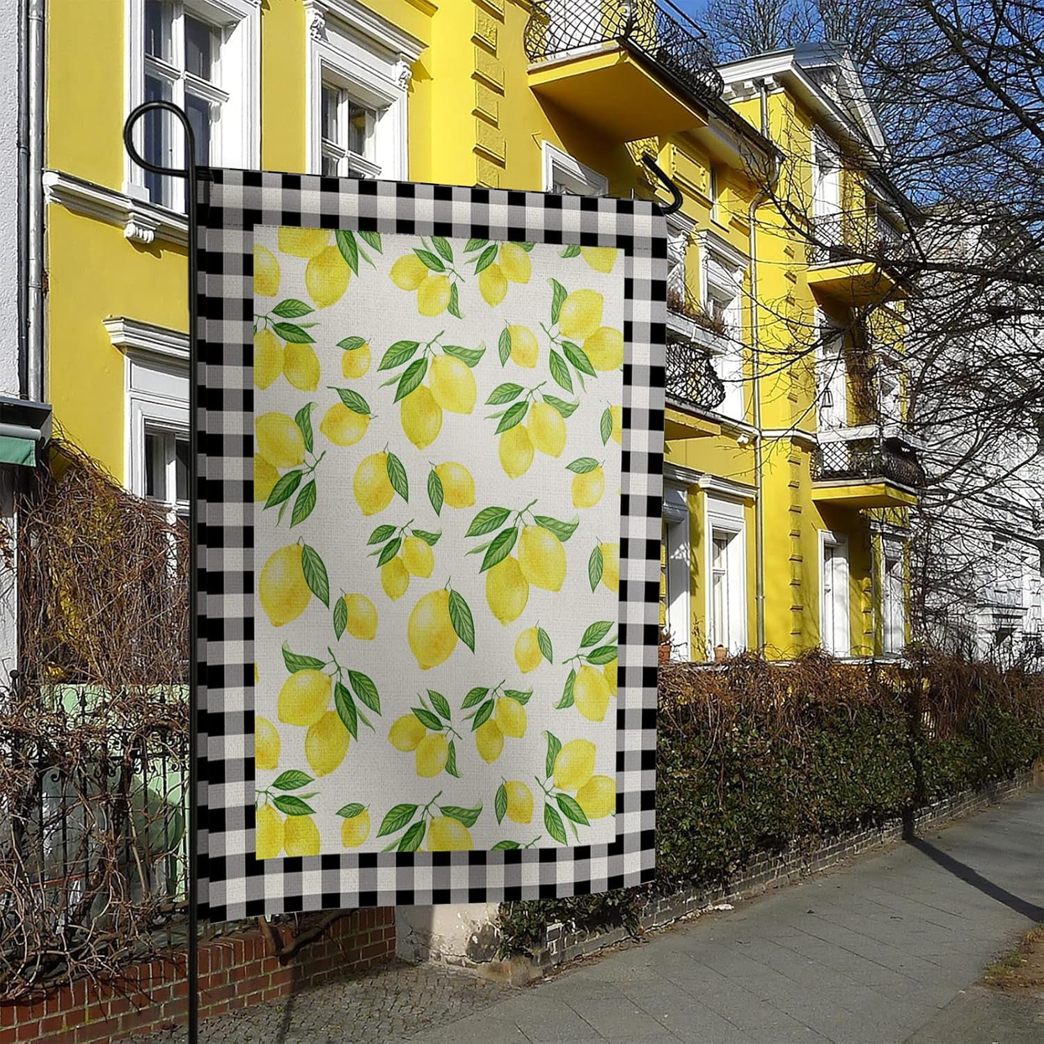 Garden Flags, Lemon Garden Flag, Yard Decorations Outdoor, Garden Decor ...