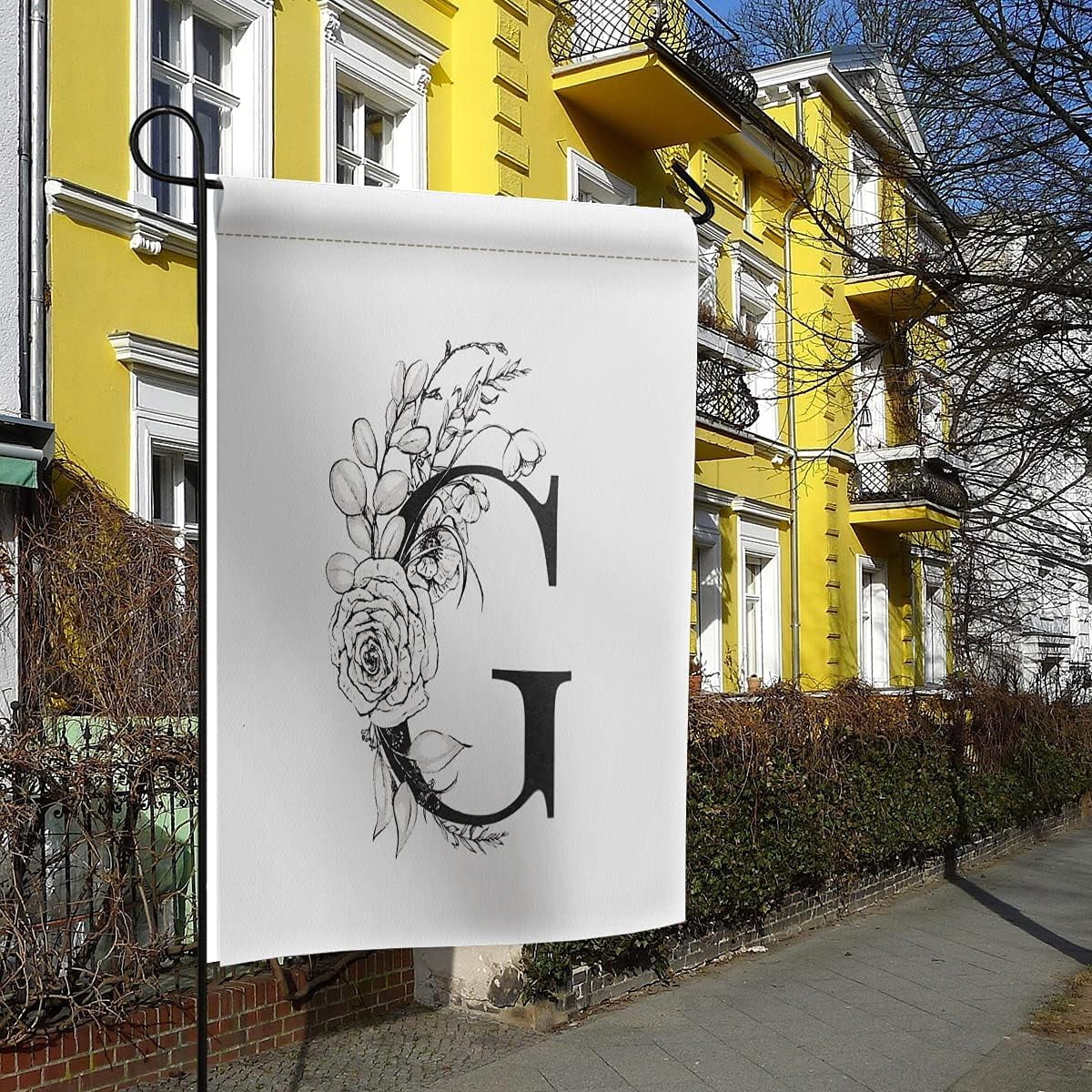 Garden Flags, Letter G Garden Flag, Yard Decorations Outdoor, Garden ...