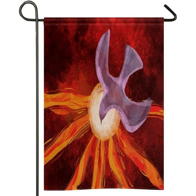 Garden Flags for Outside Happy Pentecost Sunday Dove Garden Spring Yard ...